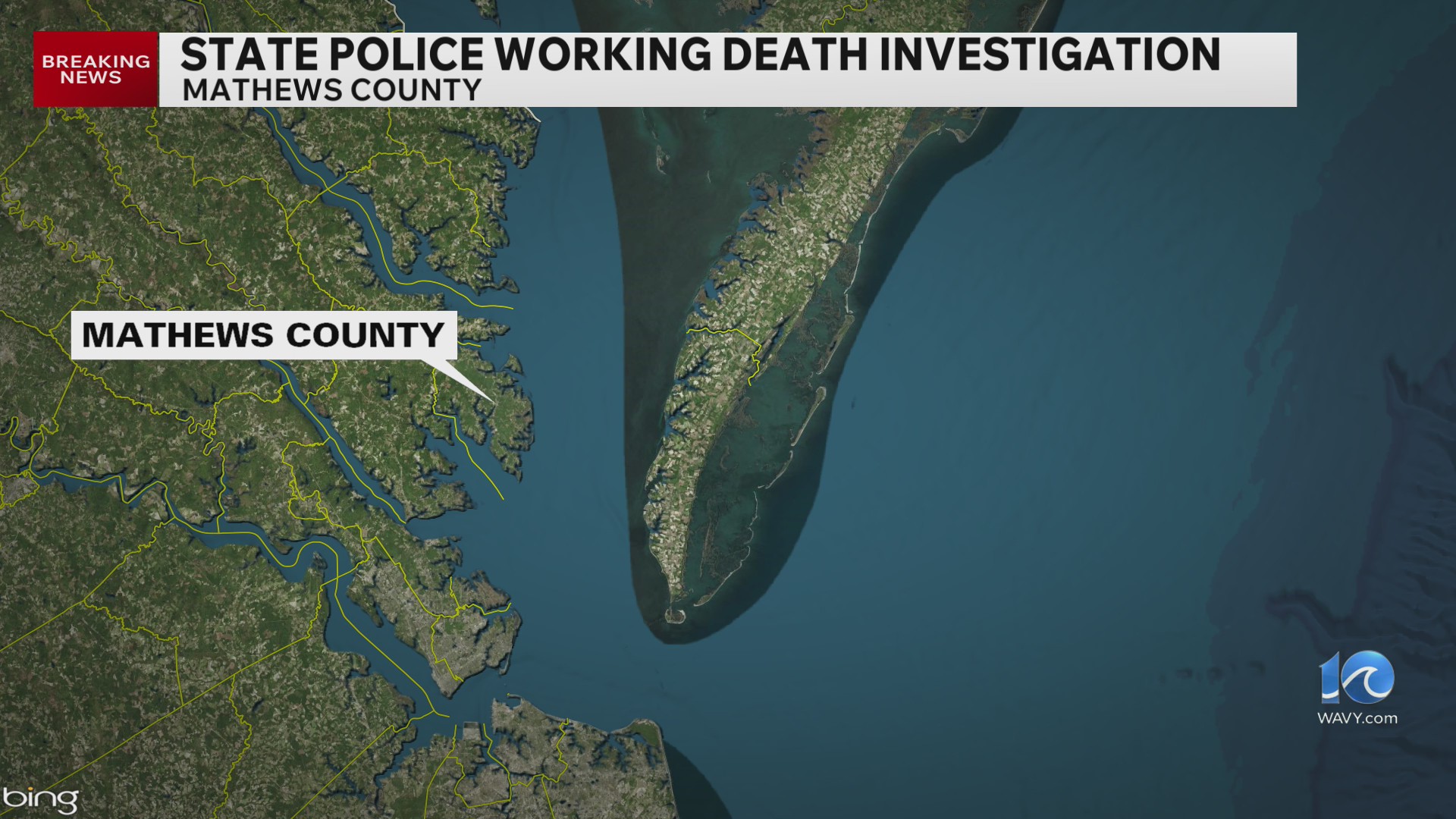 VSP: Death investigation in Mathews County – WAVY.com