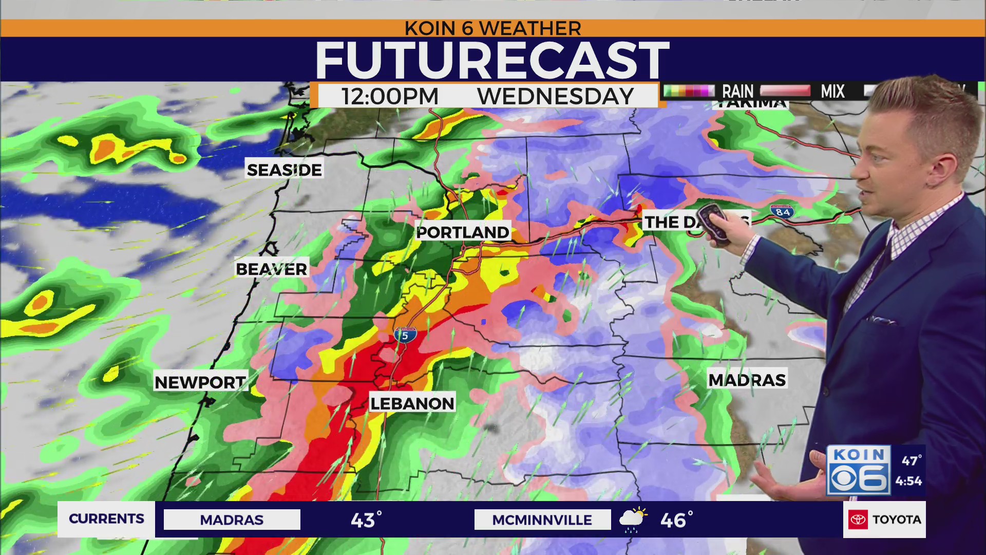 Soaking rain, wind, and snow continues in the PNW – KOIN.com