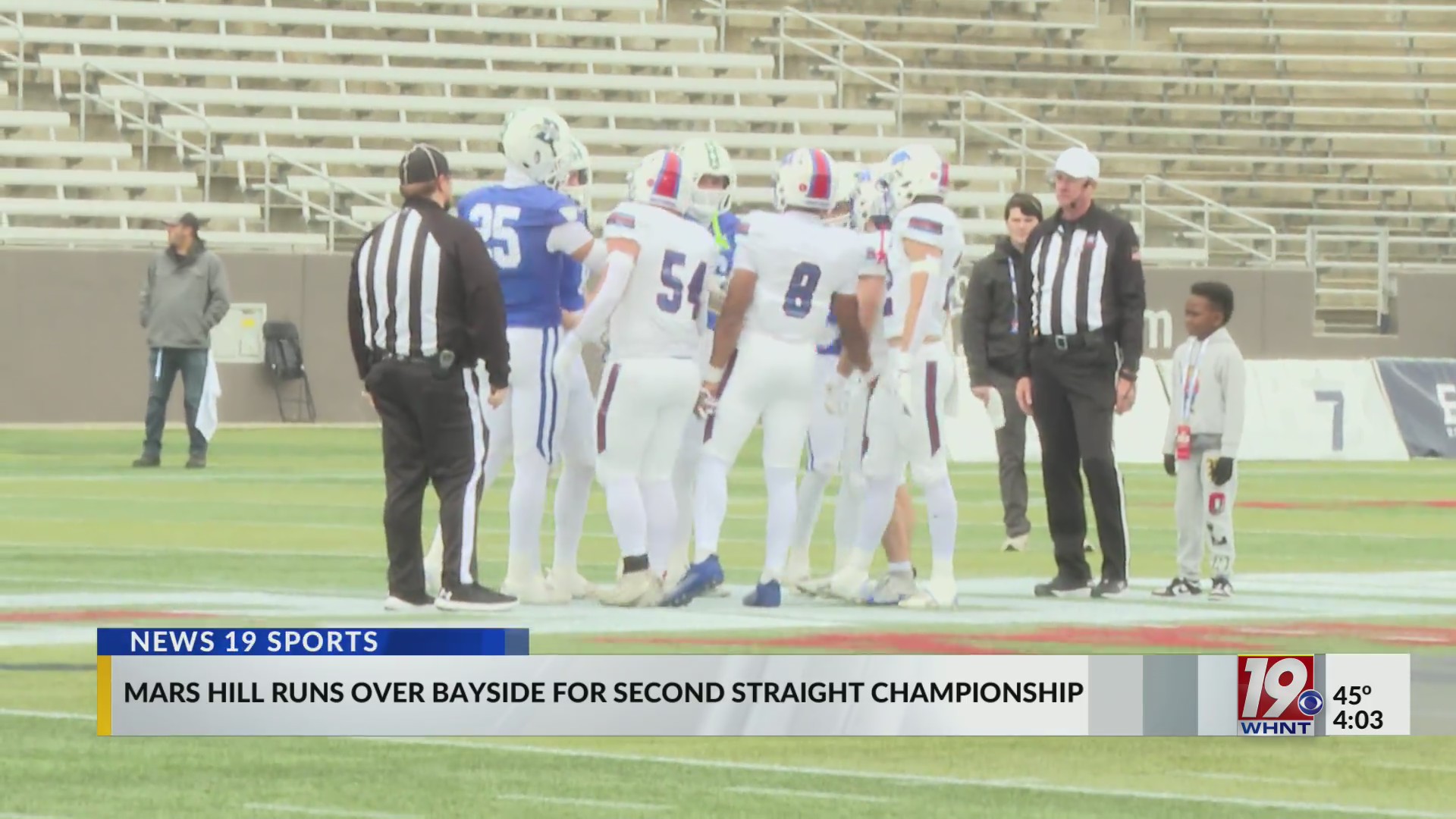 Mars Hill Wins Second Straight State Championship | Dec. 4, 2025 | News ...