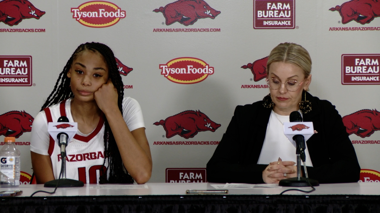 Kelsi Musick and Taleyah Jones recap Arkansas’ 88-71 loss to No. 12 ...