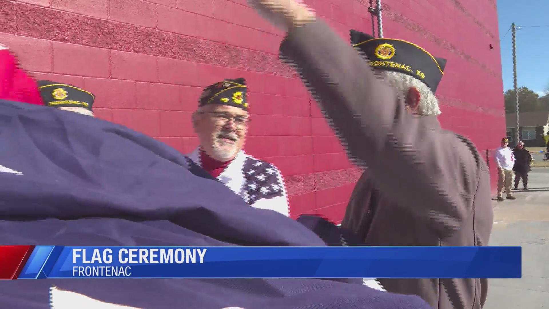 American Legion Post 43 raises new flag at Frontenac Car Wash – KSNF ...