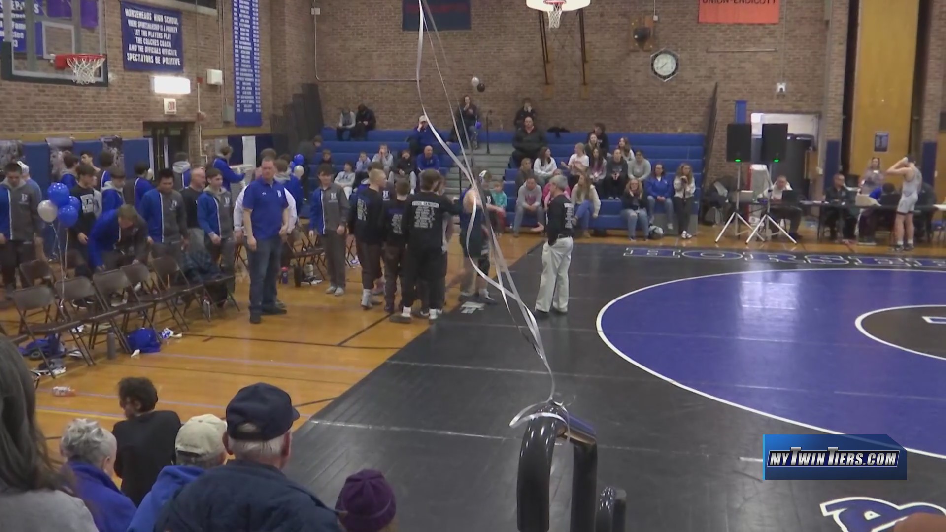 Horseheads boys wrestling outlasts Wyalusing on senior night, Elmira ...