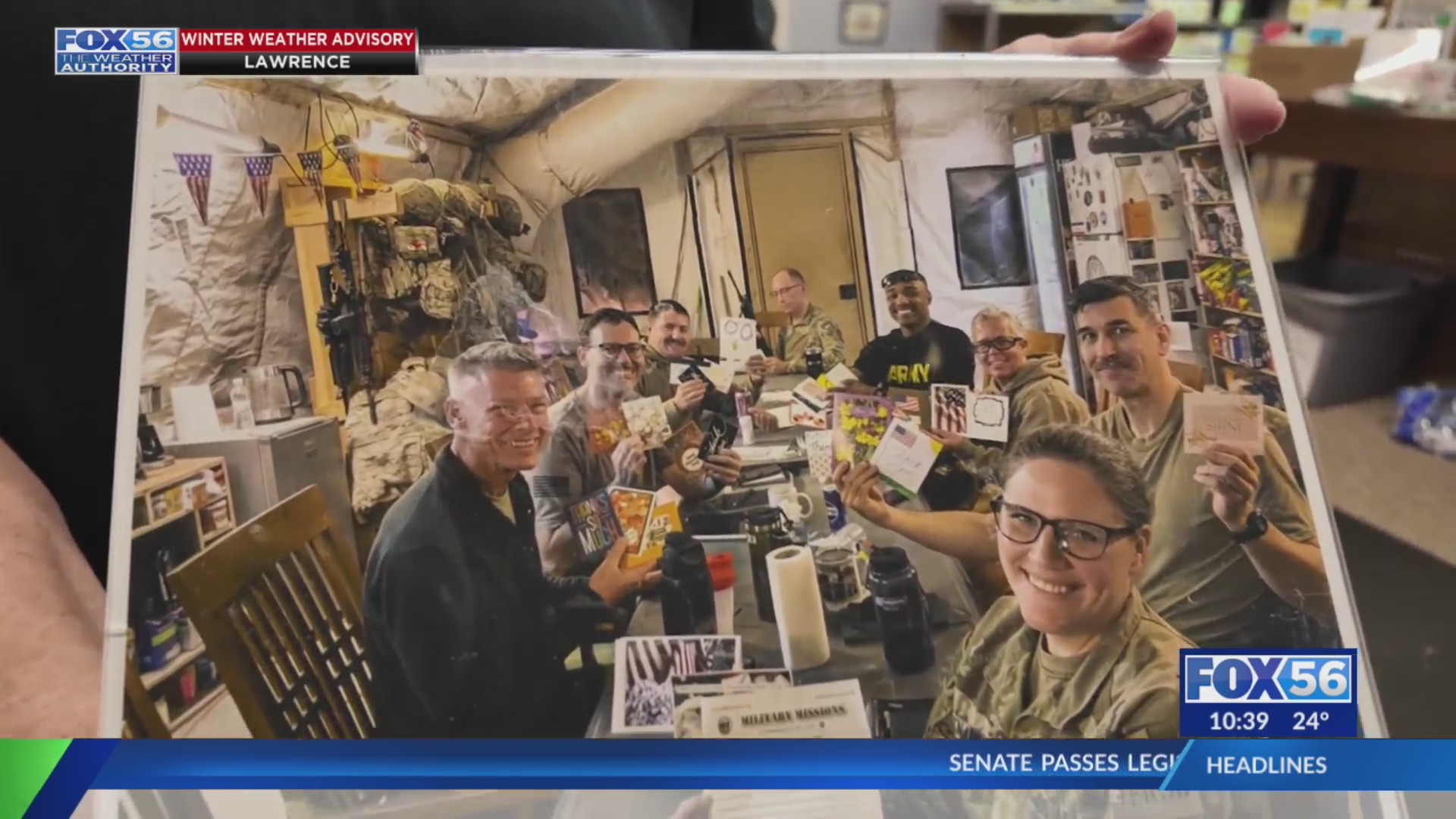 Homegrown help: Lexington volunteers send love, support to troops ...