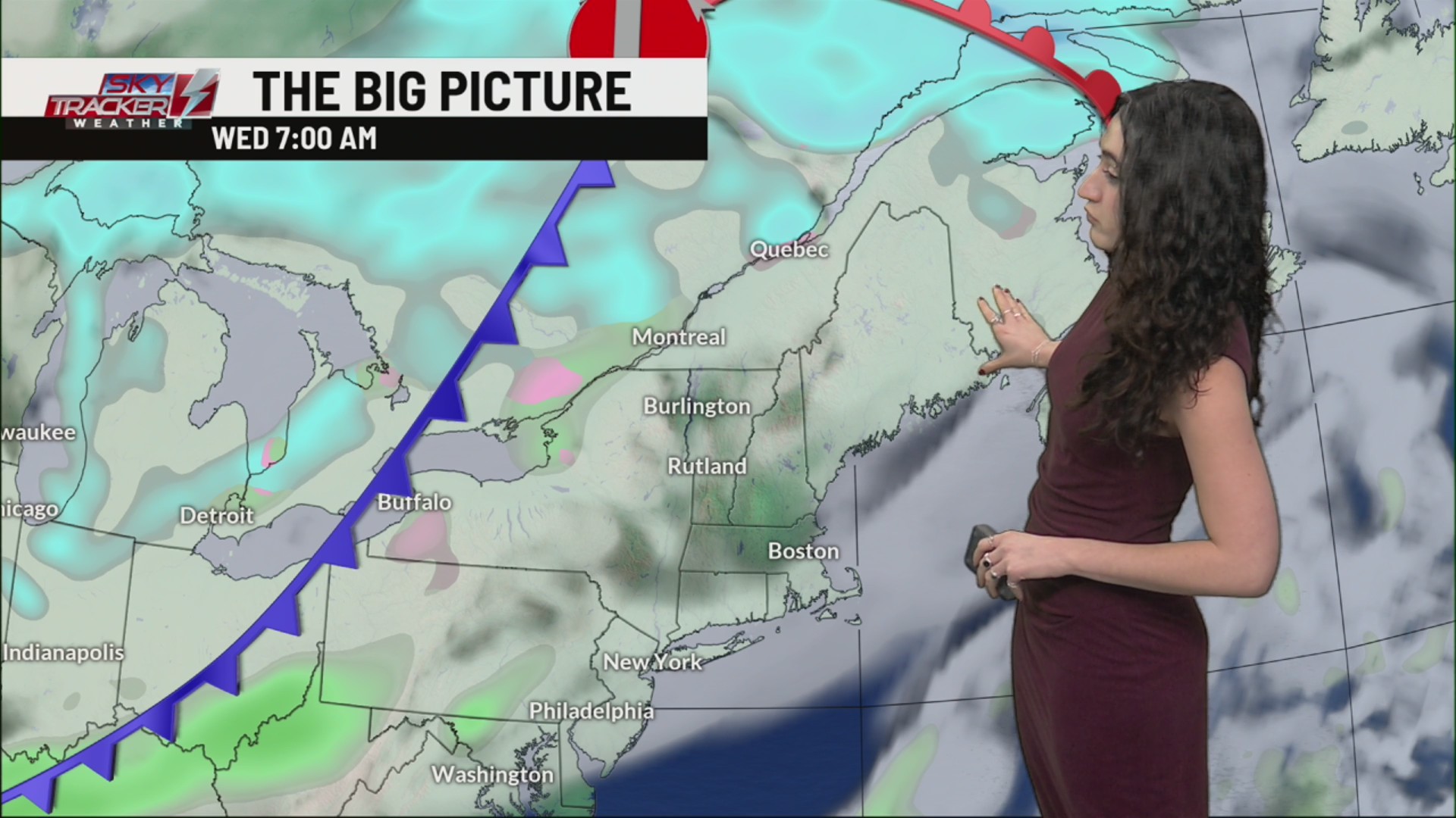 Rain and snow Wednesday afternoon – dropping temps Thursday – ABC22 & FOX44