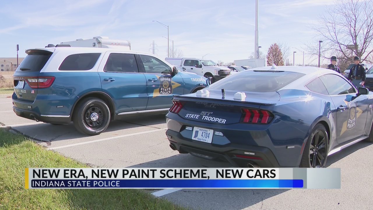 Indiana State Police debuts new patrol car design – WANE 15