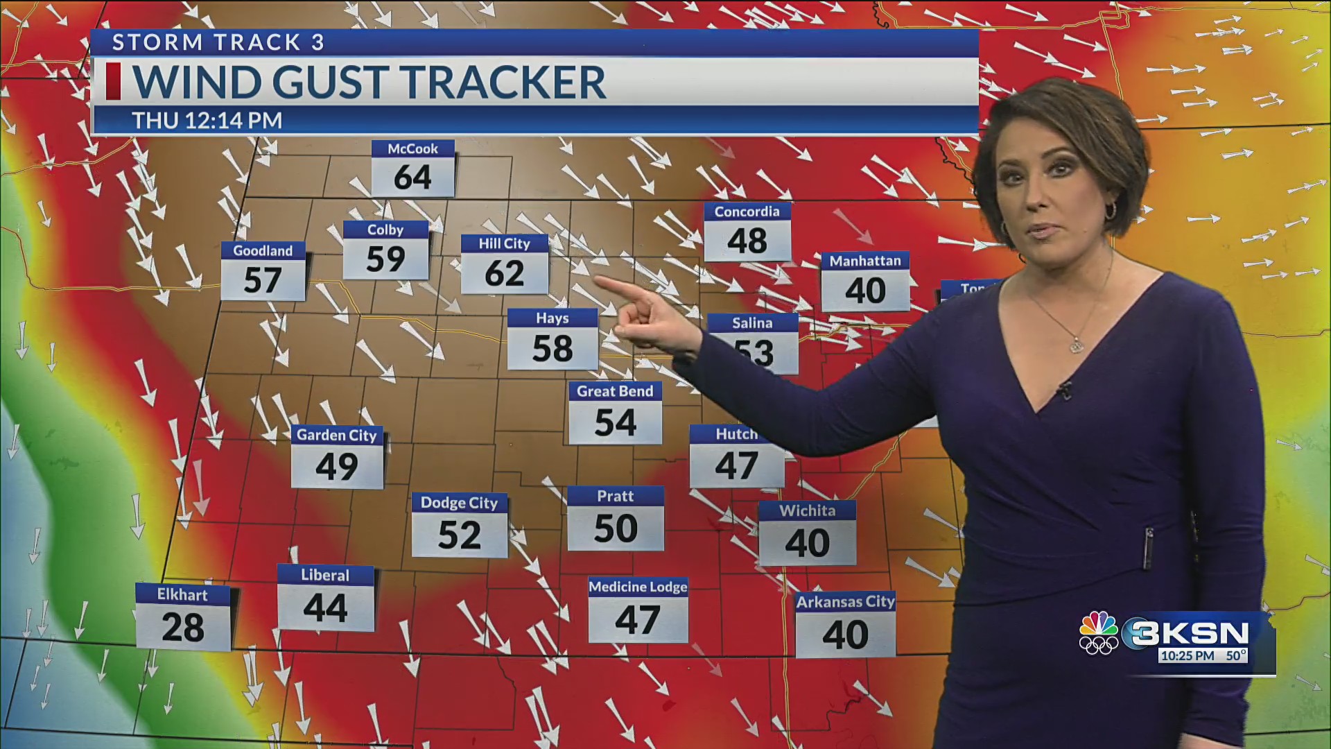 Wednesday Overnight Weather Update – KSN-TV