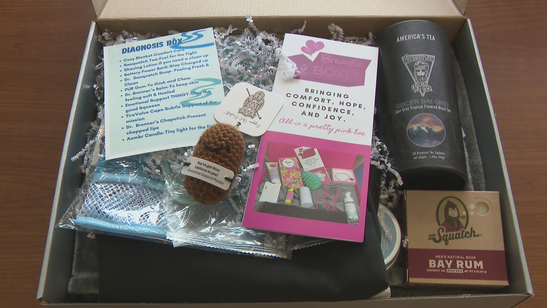 New ‘Breastie Boxes’ support men battling cancer – WANE 15