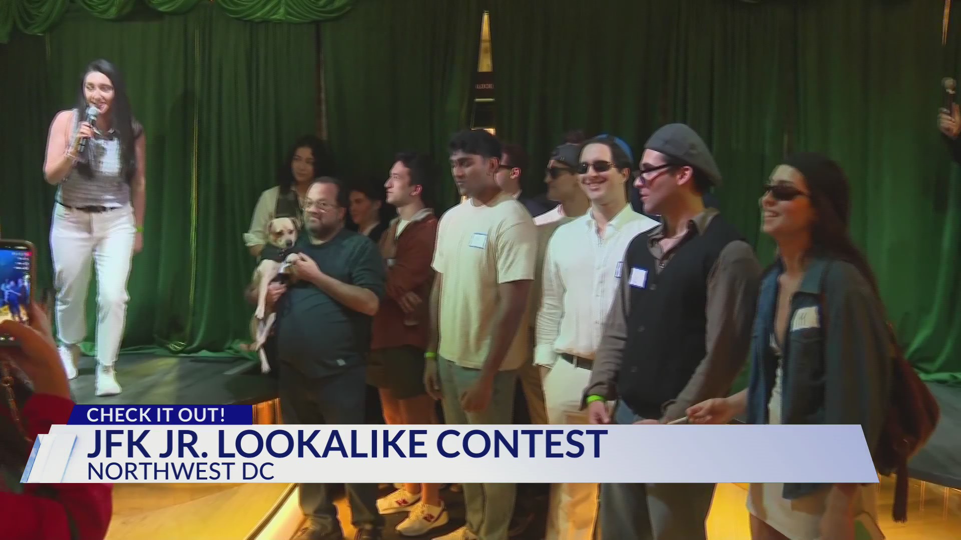 Hundreds attend JFK Jr. lookalike contest in DC’s Logan Circle – DC ...
