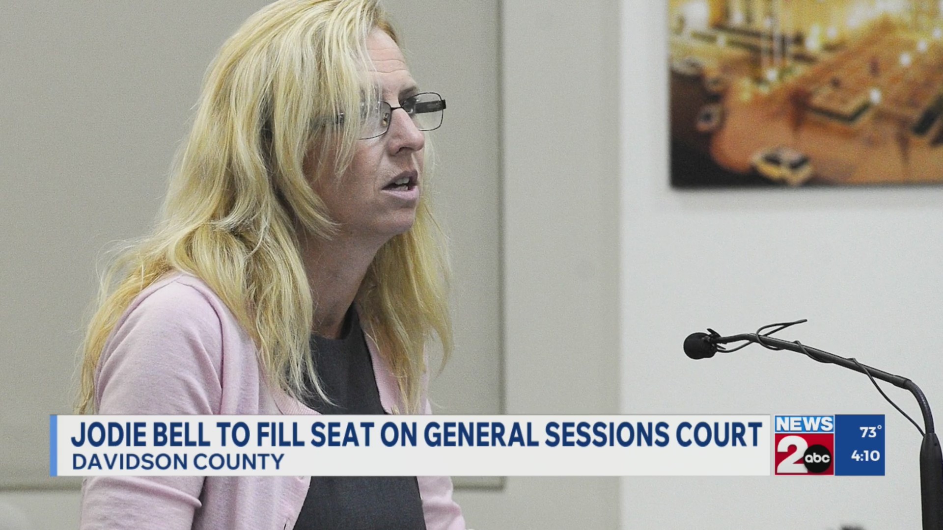 Jodie Bell to fill seat on General Sessions Court – WKRN News 2