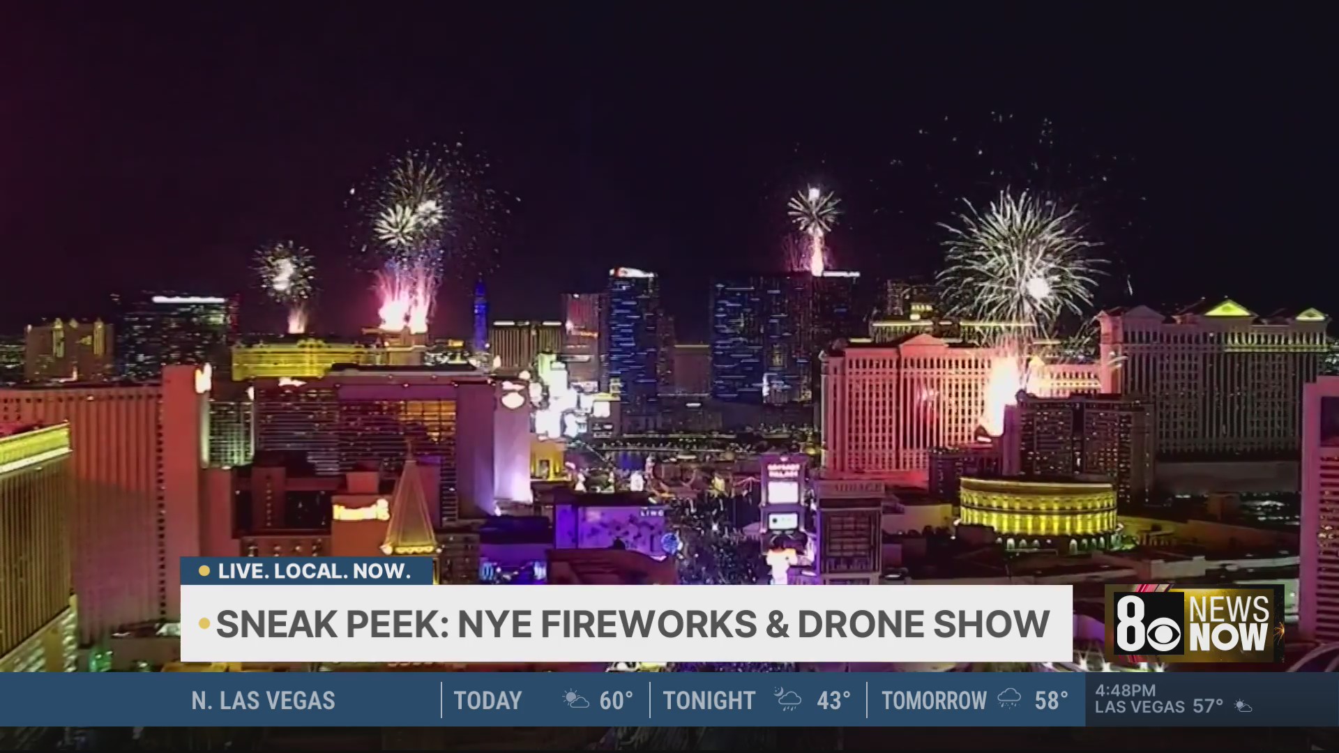 Production prepares for fireworks show in Las Vegas – KLAS
