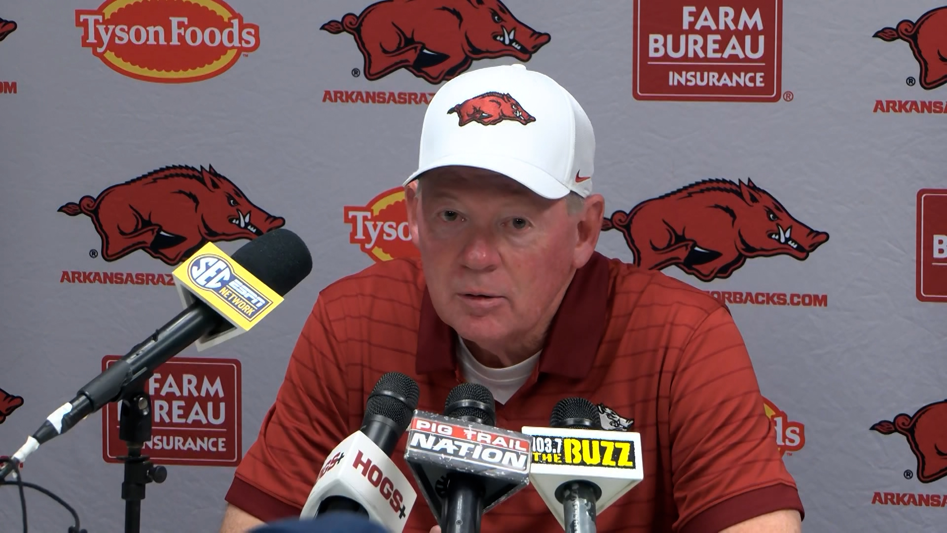 Bobby Petrino recaps 23-22 loss to LSU – KNWA FOX24