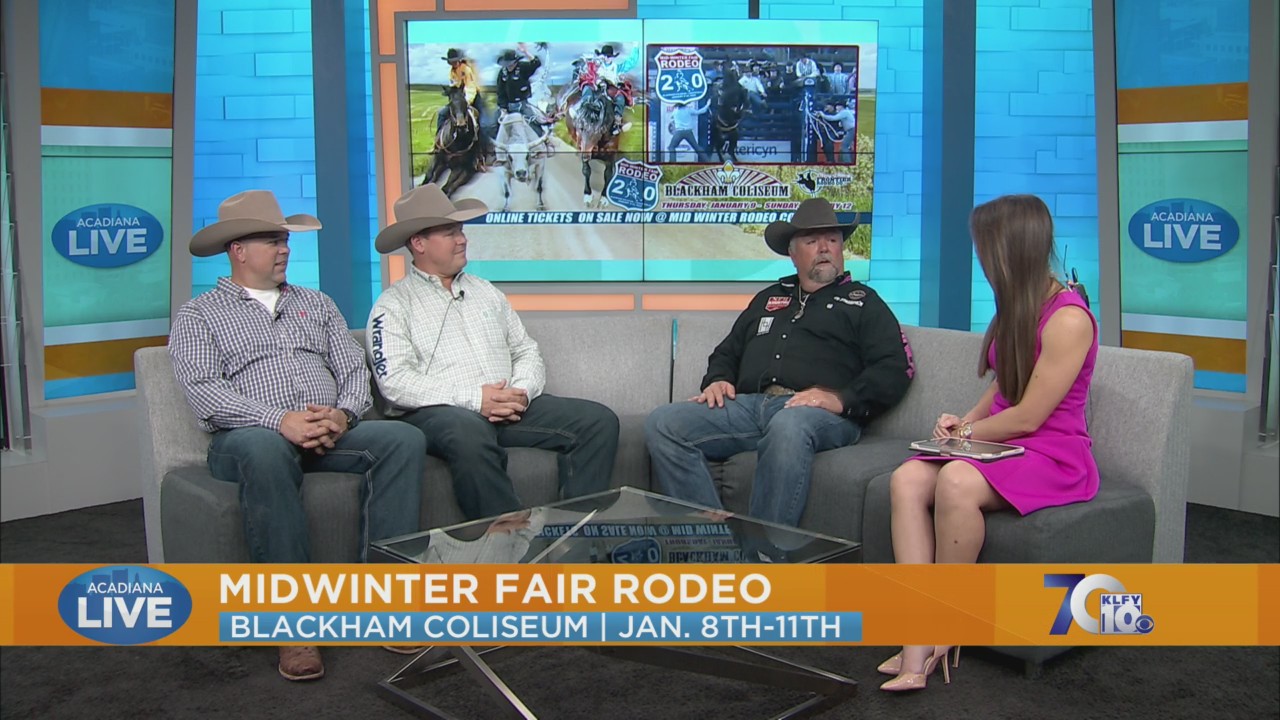 Mid Winter Rodeo Coming To Blackham Coliseum January 8th-11th – KLFY.com