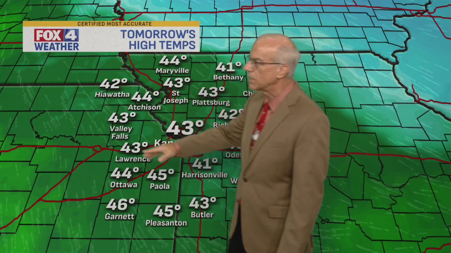 Friday night forecast – FOX 4 Kansas City WDAF-TV | News, Weather, Sports