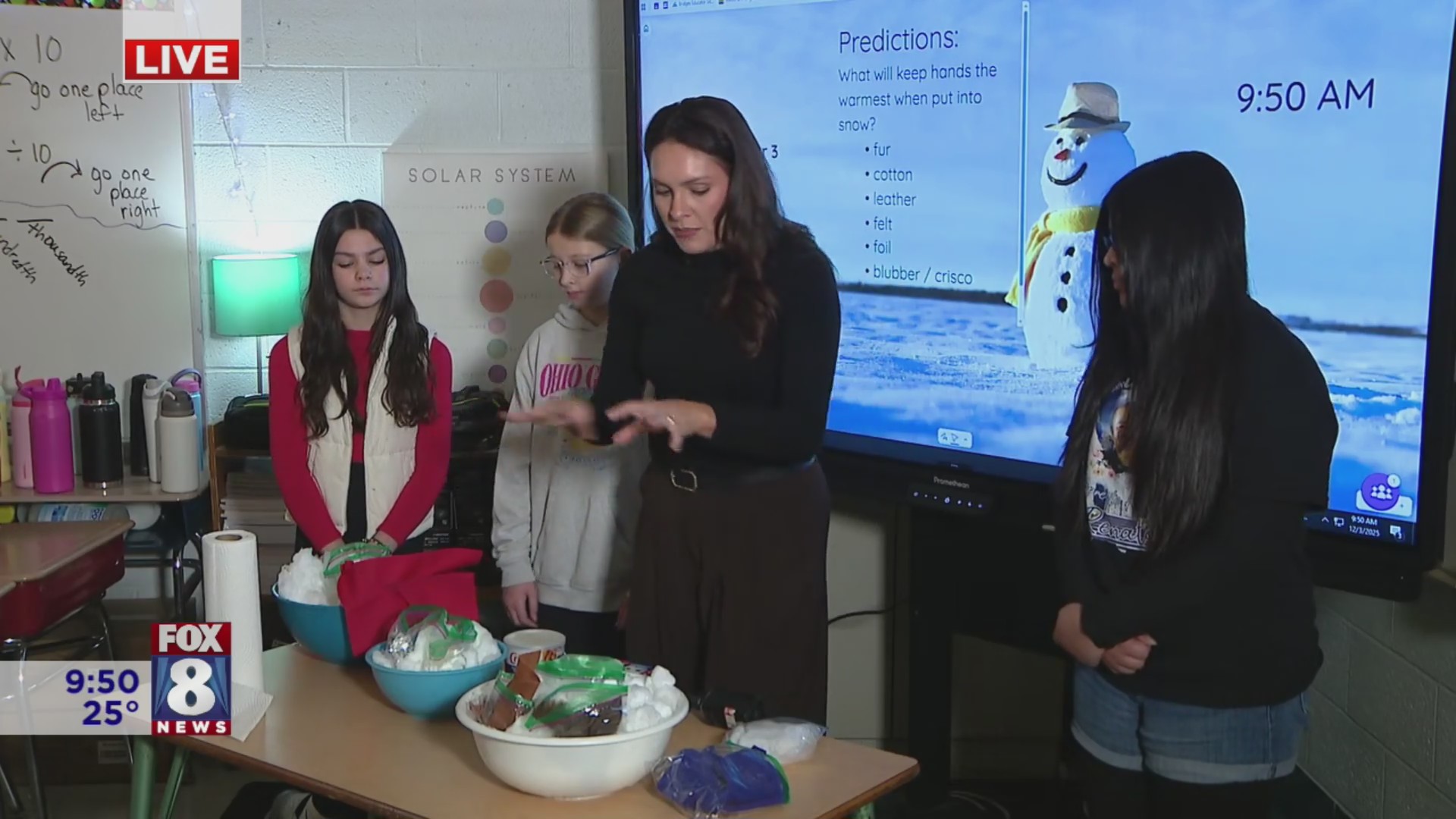 Weather Class goes to Chardon Middle School – Fox 8 Cleveland WJW