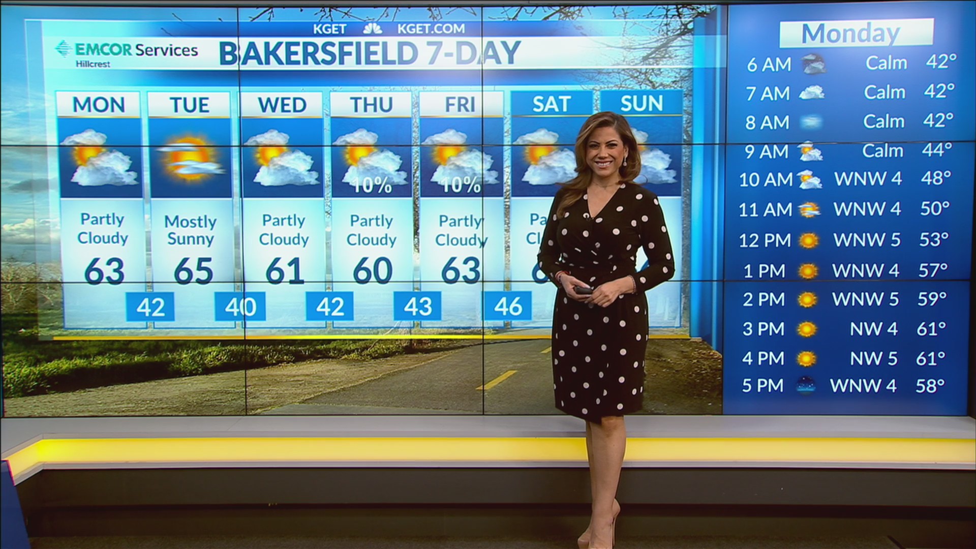 Gabriela Rosales’ Bakersfield Weather Forecast – Jan. 26, 2026 – KGET ...