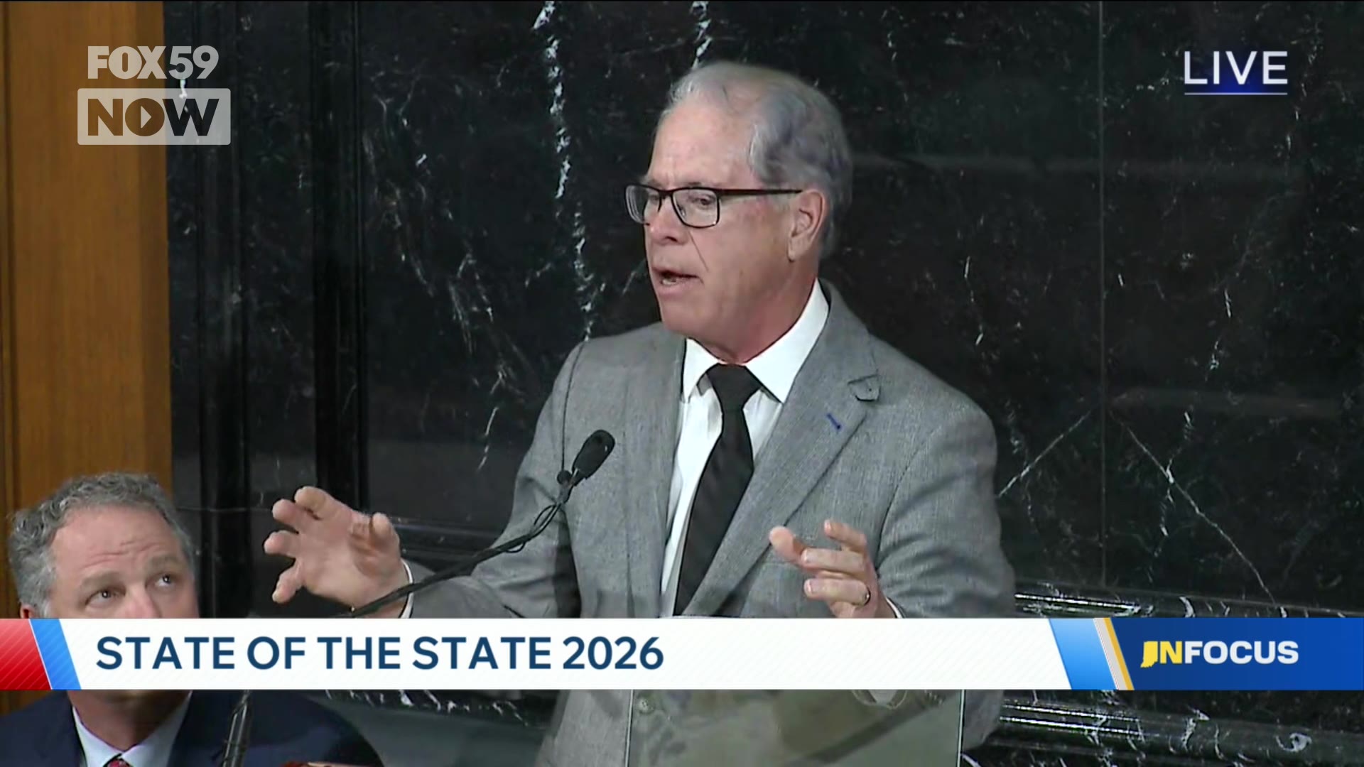 Indiana Governor Mike Braun delivers State of the State address – WANE 15