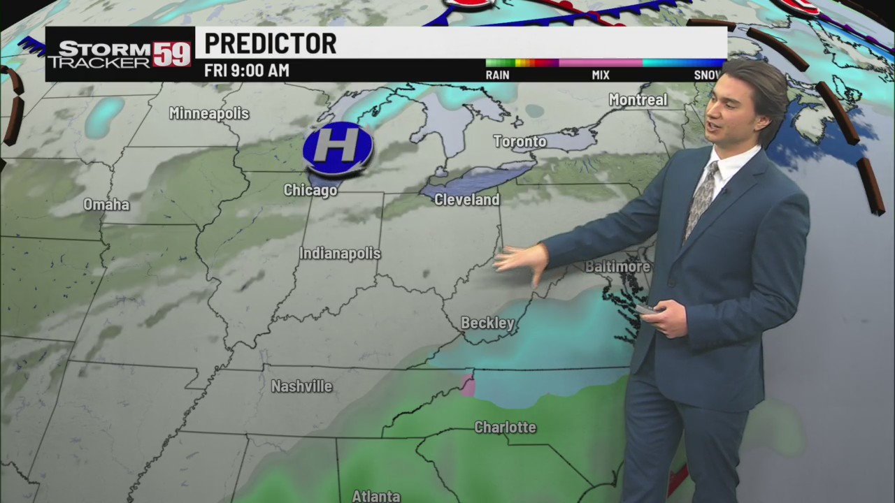 Few Flurries Tomorrow, Wintry Mix Enters Friday – WVNS