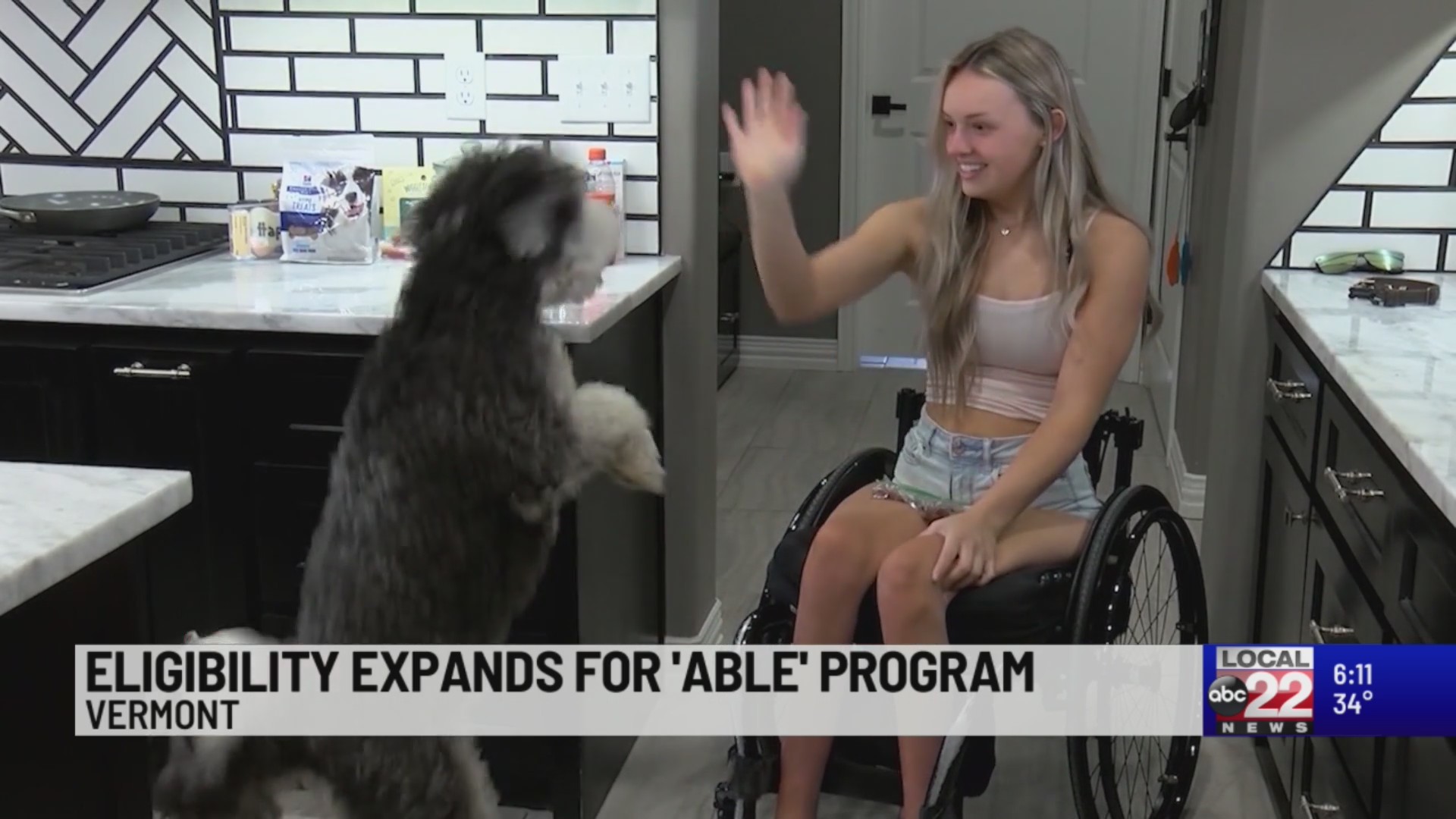 Eligiblity expands for Vermont’s “Able” program – ABC22 & FOX44
