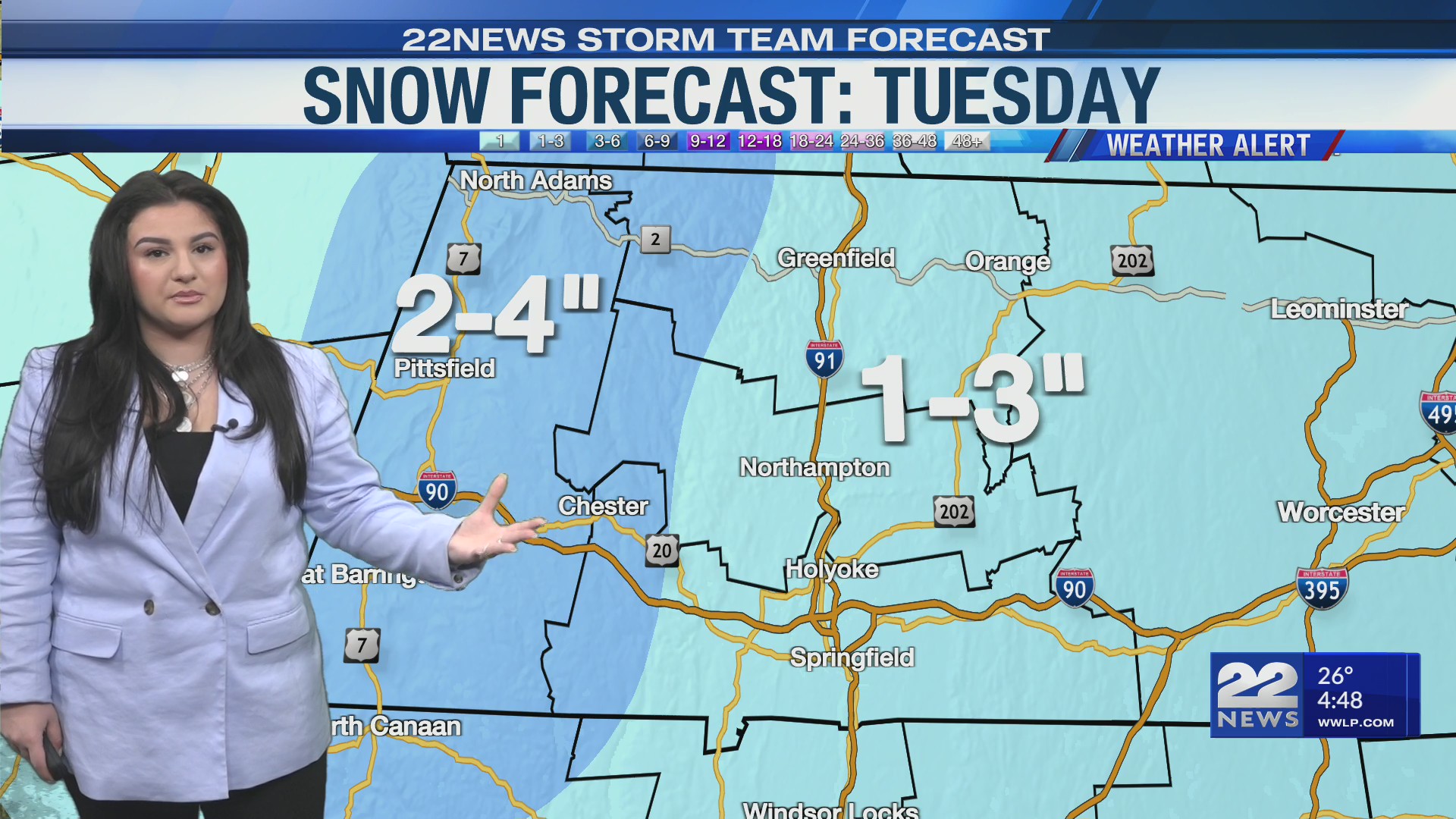 Tuesday’s Weather Forecast 12/23/25 – WWLP