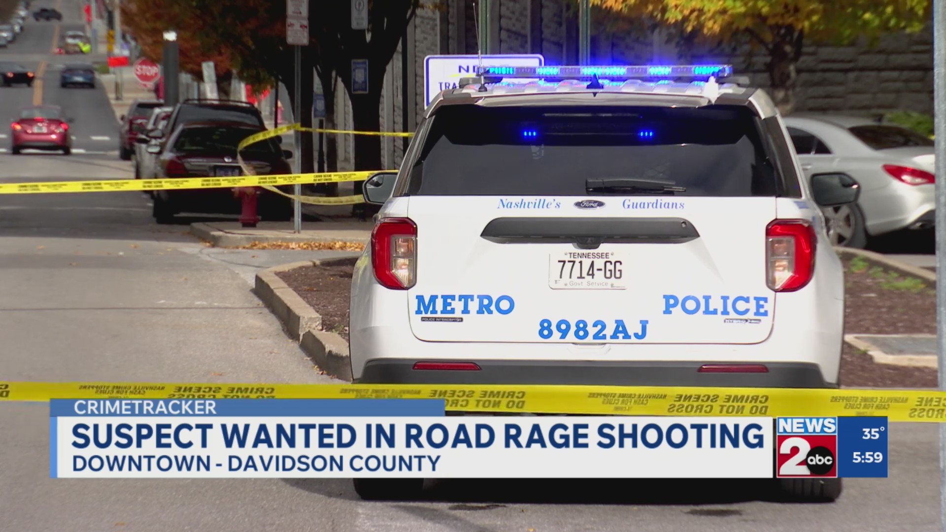 Metro police searching for road rage shooting suspect – WKRN News 2