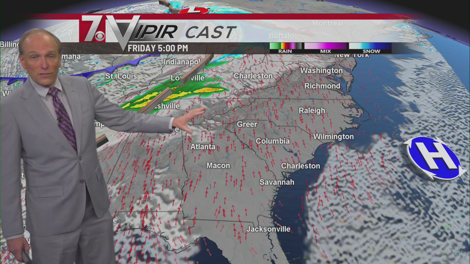 7Weather Friday AM Forecast – WSPA 7NEWS