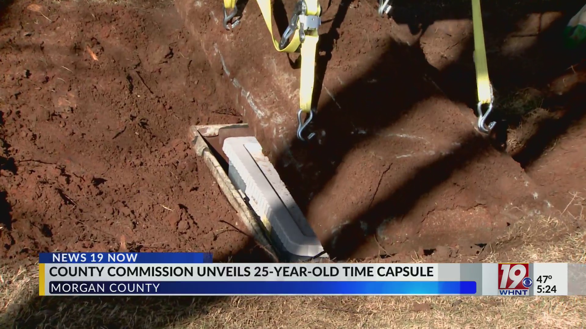 Time capsule dating back to 2000 dug up in Morgan County | Dec. 10 ...