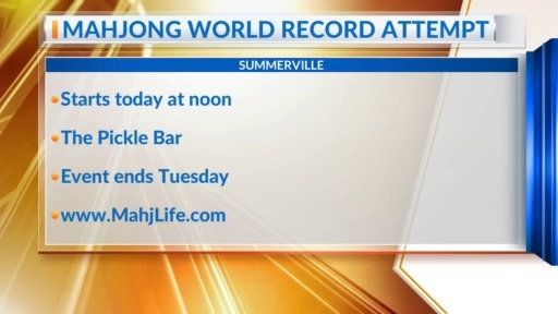 Mahjong 48-hour world record attempt in Summerville raises funds for ...