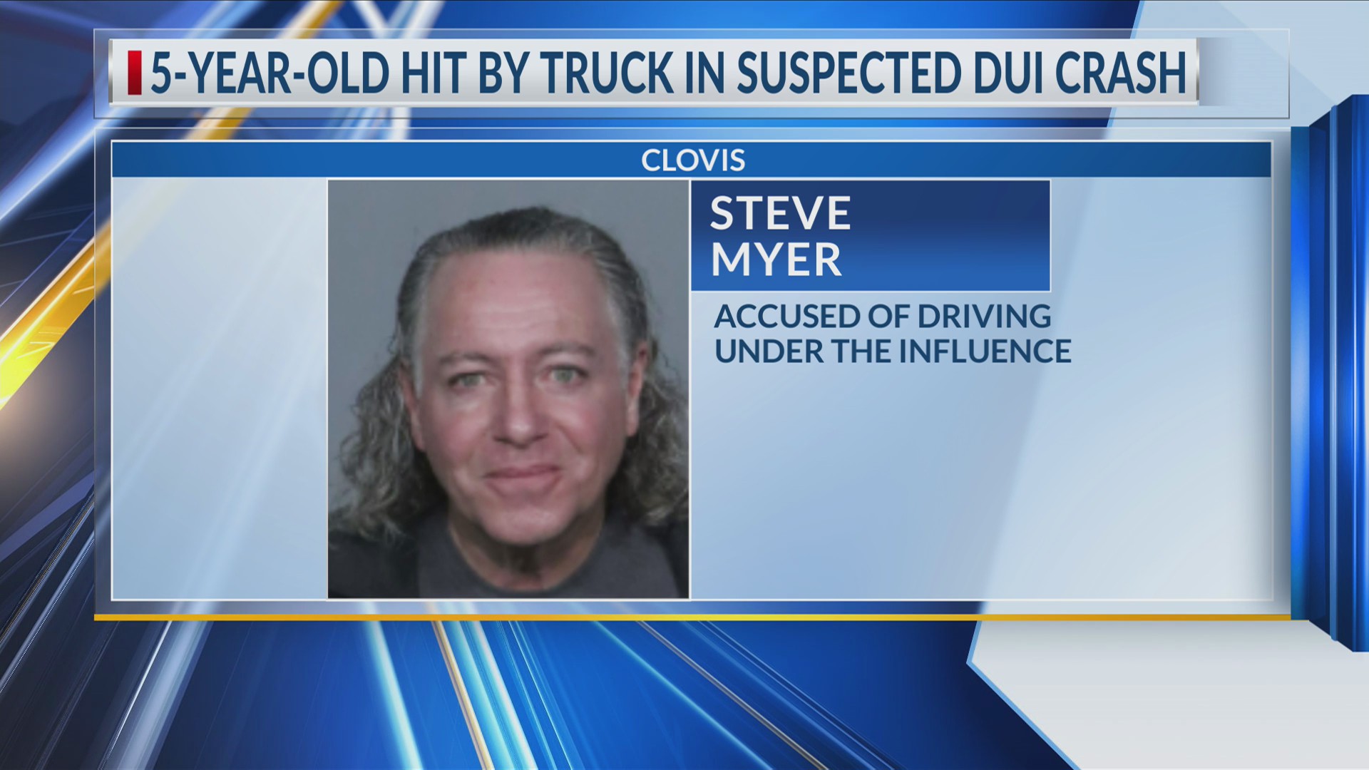 Toddler hit by pick up truck in suspected DUI crash near Clovis Trader ...