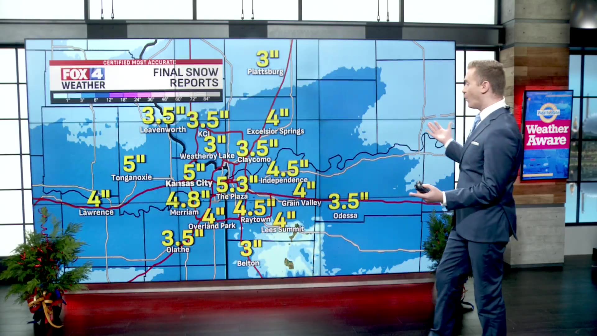 Kansas City sees record-breaking snow to begin December – FOX 4 Kansas ...