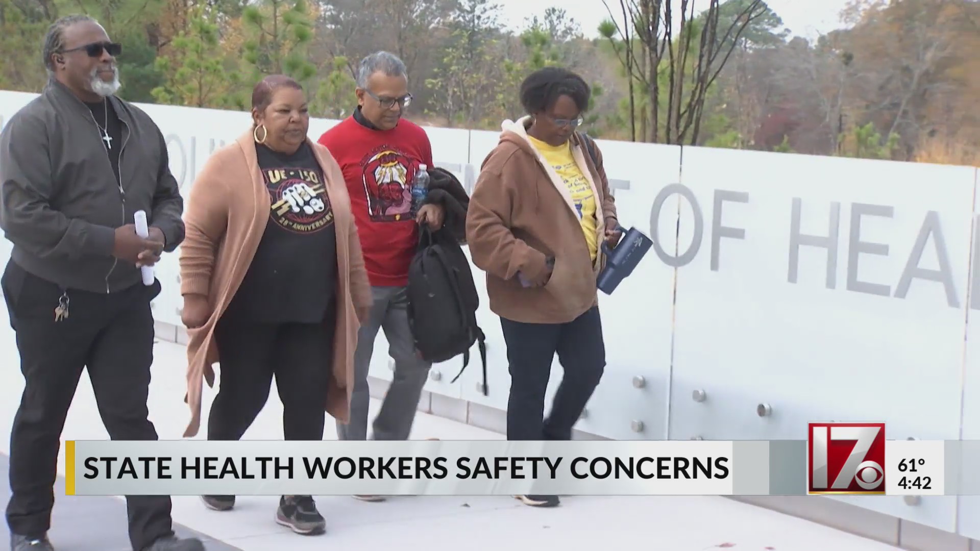 State health workers bring safety concerns to NCDHHS – WSPA 7NEWS