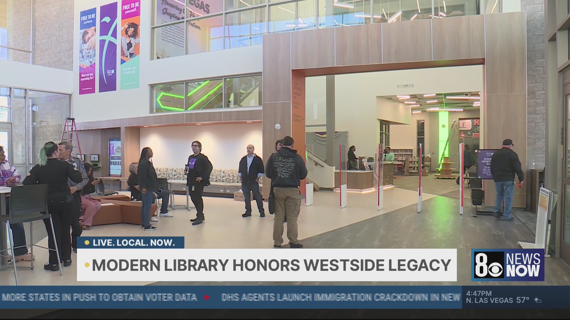 Las Vegas Historic Westside welcomes new $40M library – KLAS
