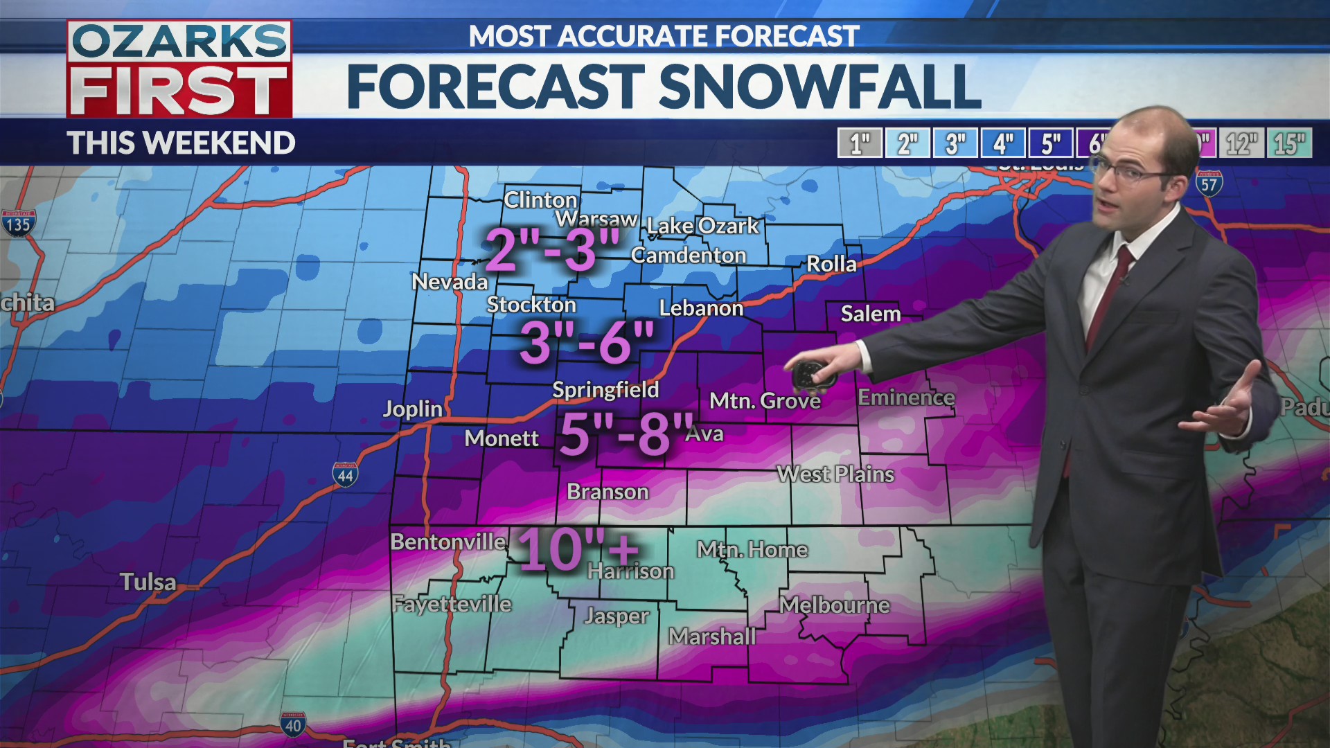 Heavy snow, brutal cold coming this weekend – KOLR – OzarksFirst.com