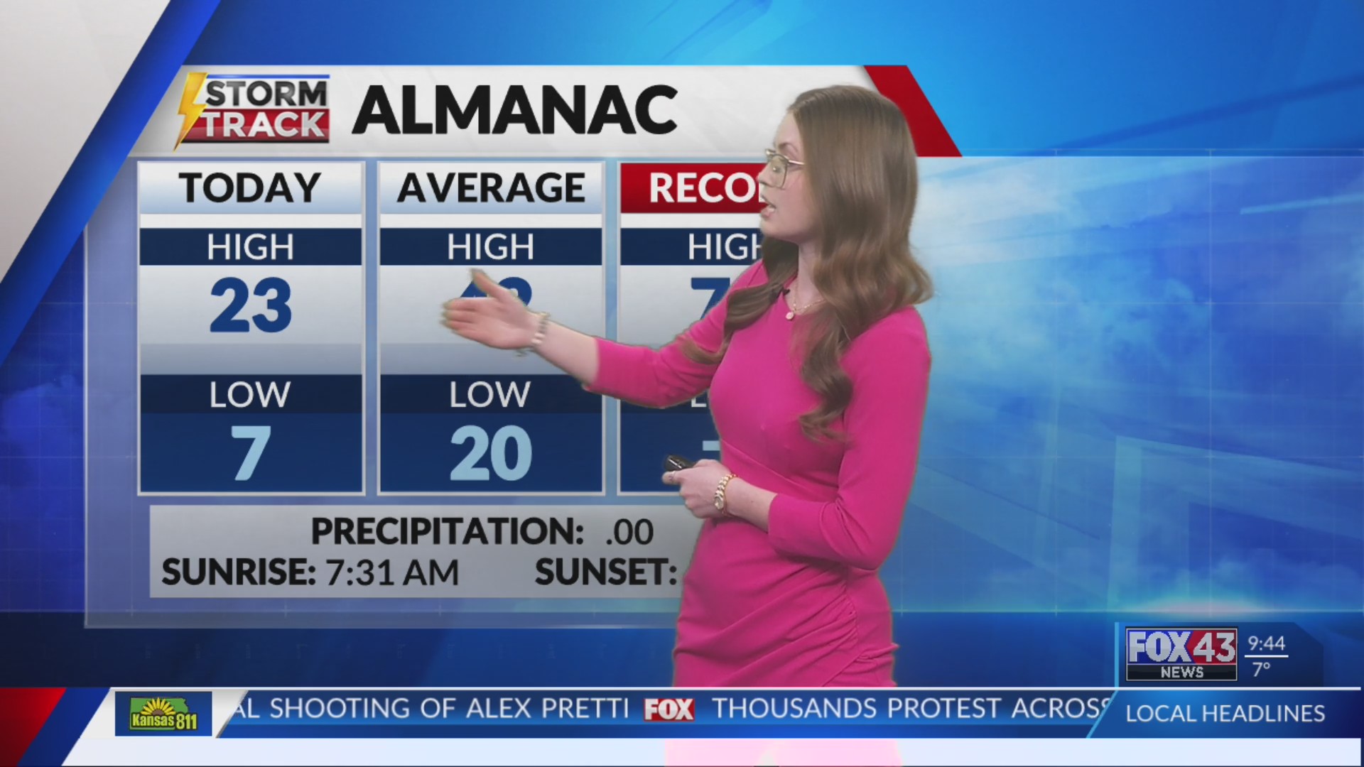 FOX 43 News @ 9P – January 30th, 2026 – KSNT 27 News