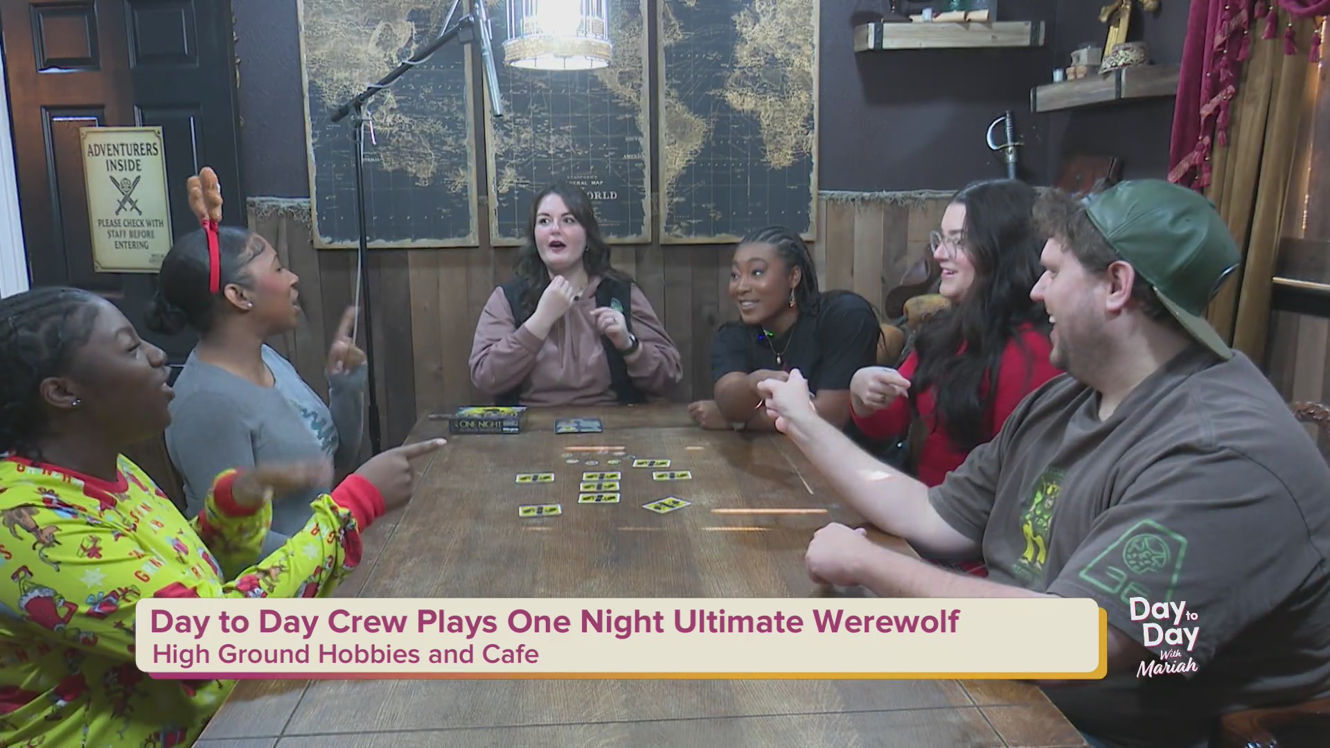 Day to Day Crew Plays One Night Ultimate Werewolf Pt. 1 | December 26 ...