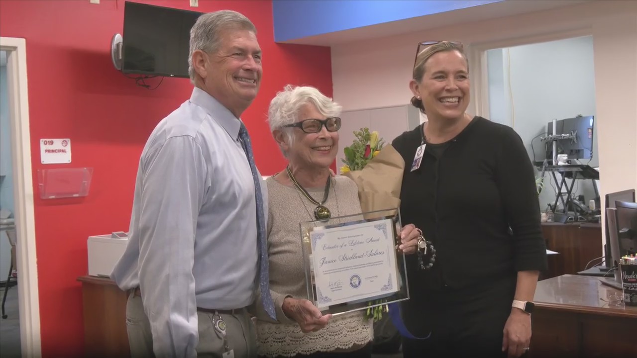 Janice Strickland honored for lifetime service in education ...