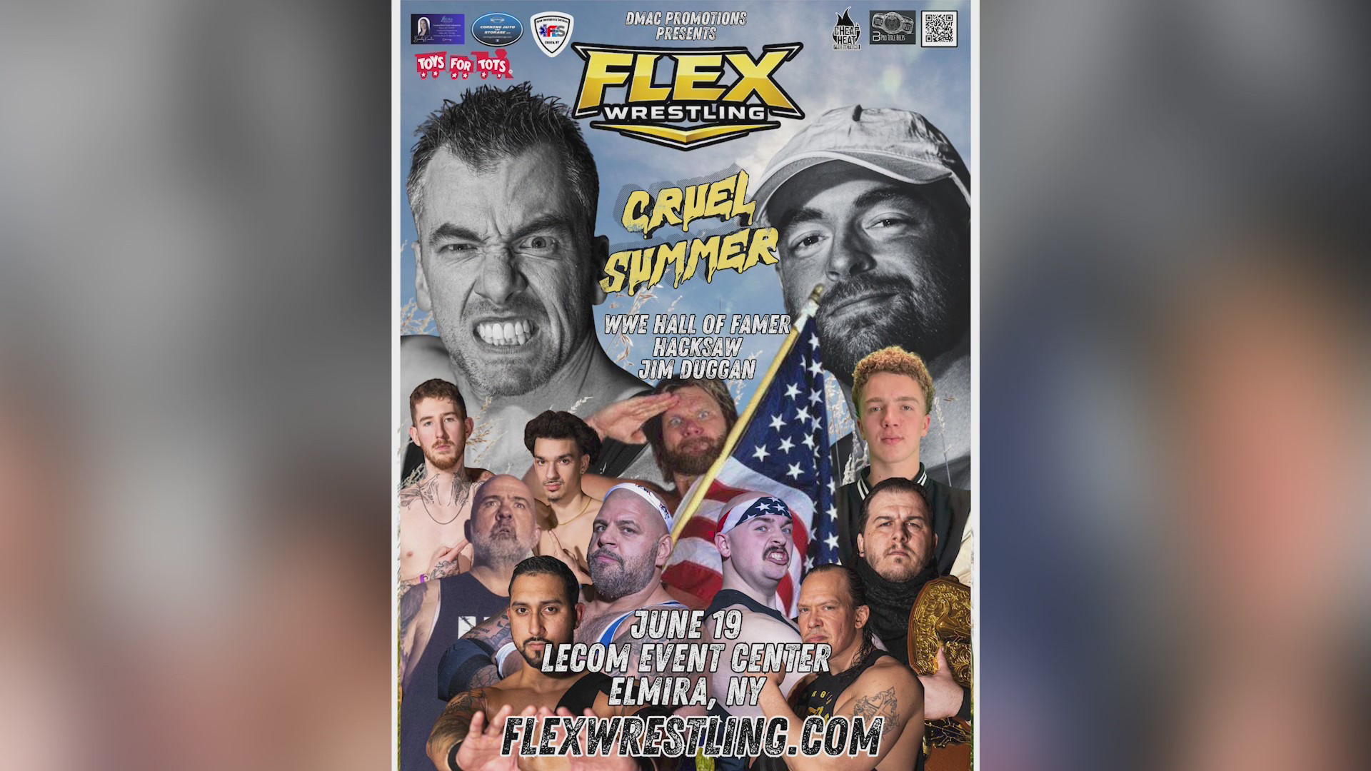 FLEX Wrestling coming to Lecom Event Center – WETM – MyTwinTiers.com