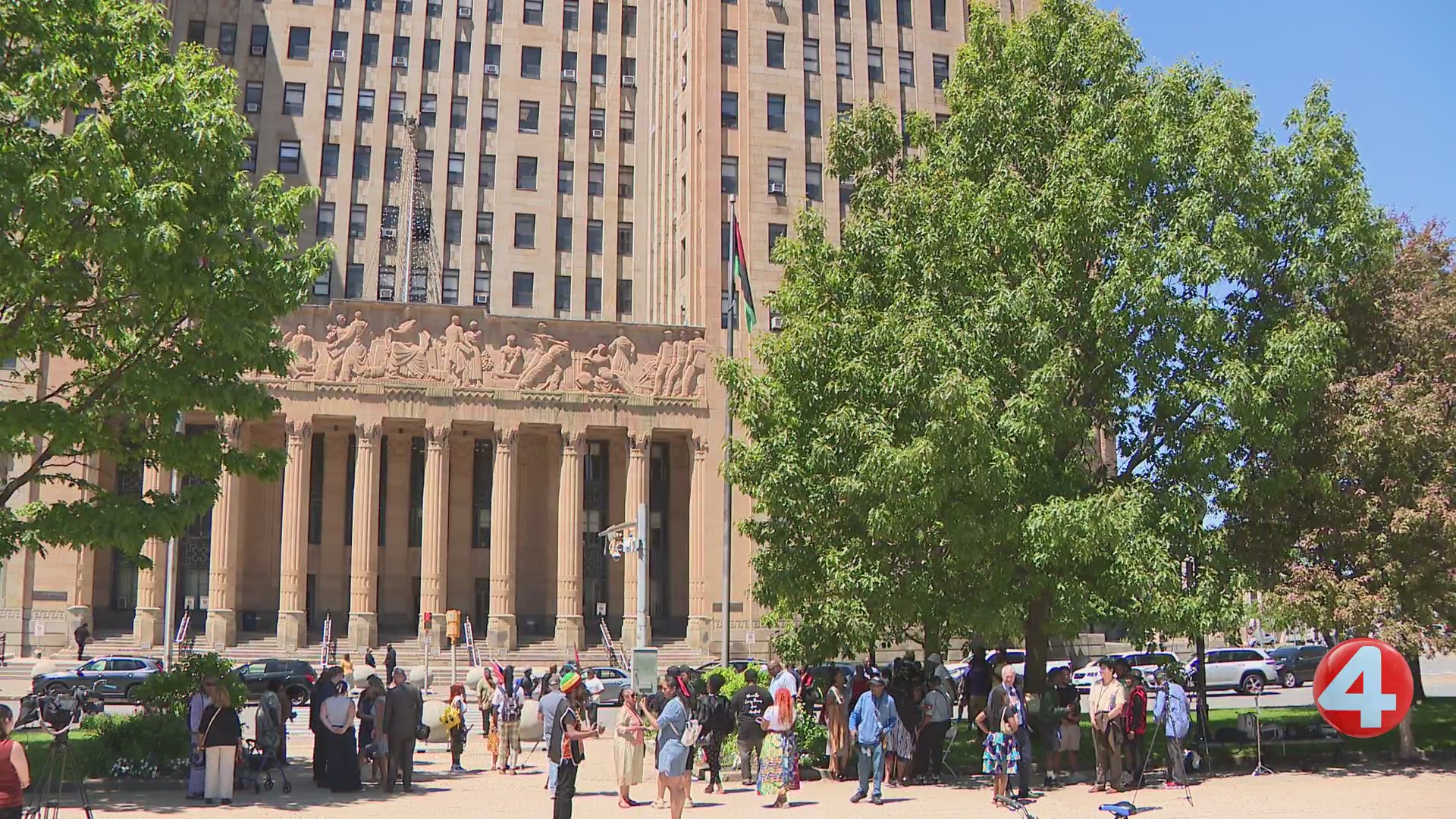 Buffalo Juneteenth kicks off 50th anniversary celebration with flag ...