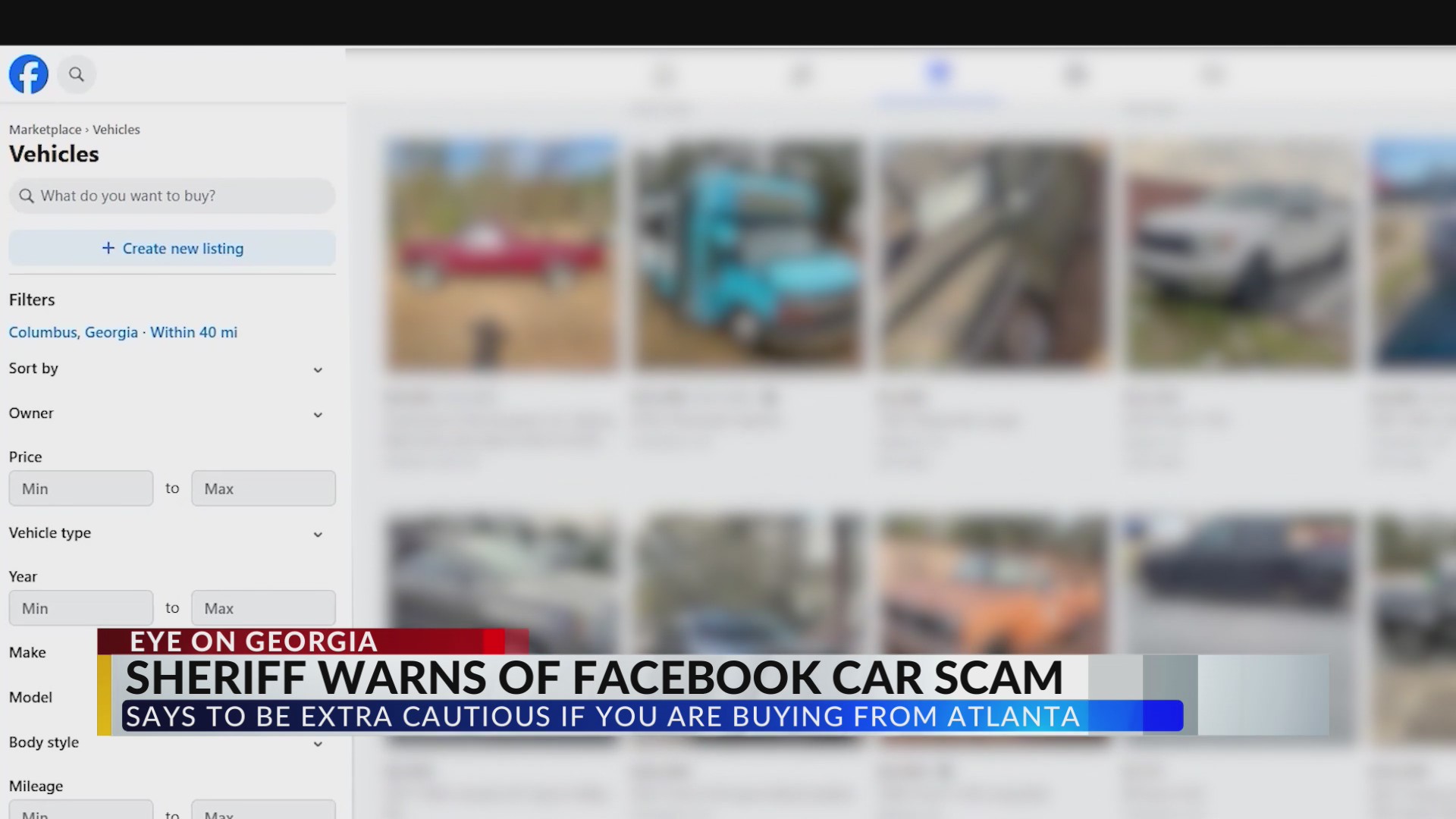 Harris Co. sheriff warns residents of car scams stemming from Facebook ...