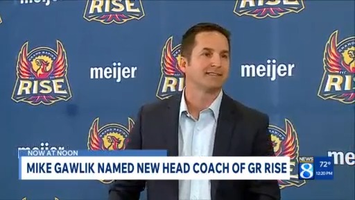 Mike Gawlik named head coach of the Grand Rapids Rise – WFLA