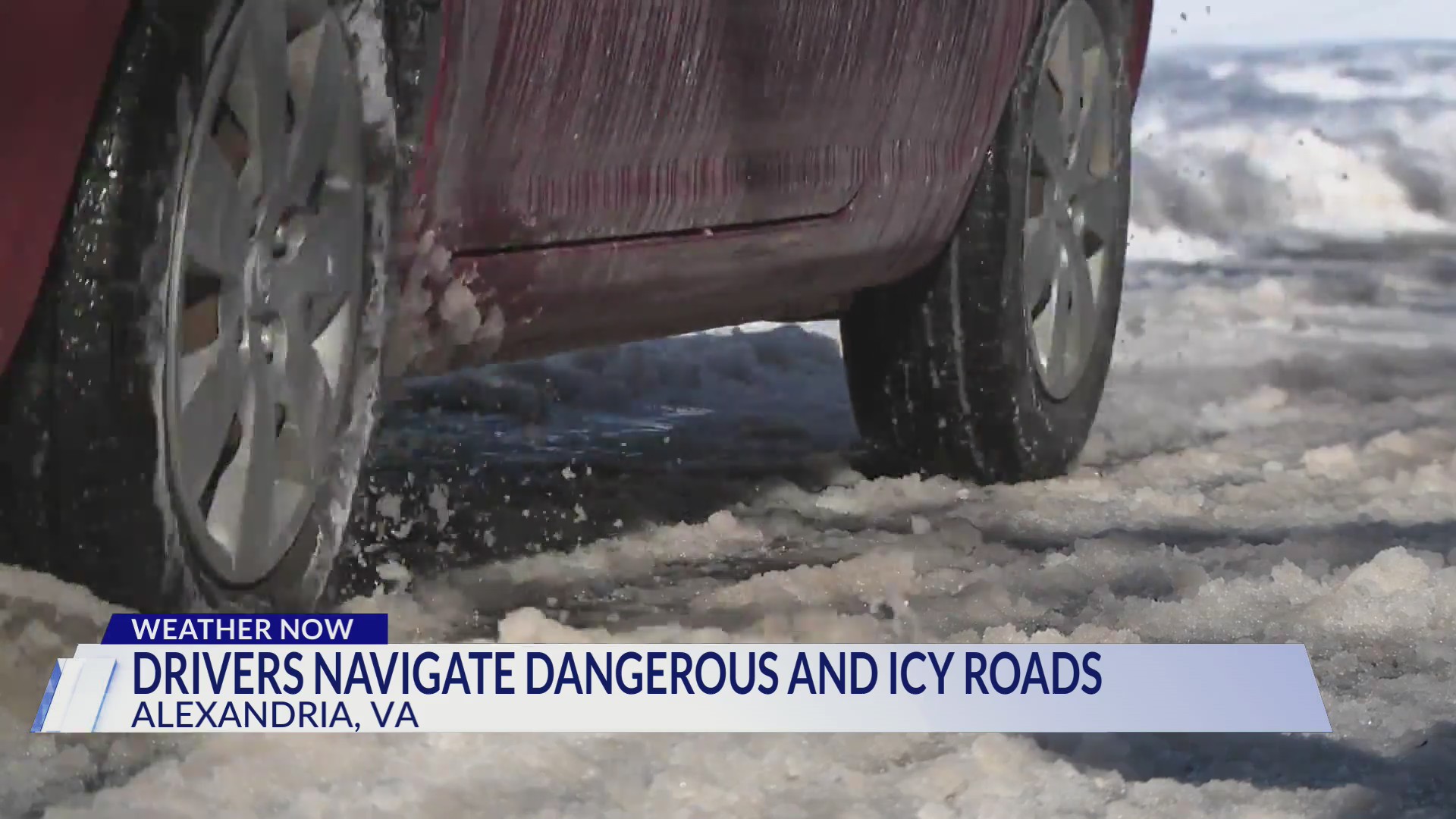 Drivers navigate dangerous and icy roads – DC News Now | DC, Virginia ...