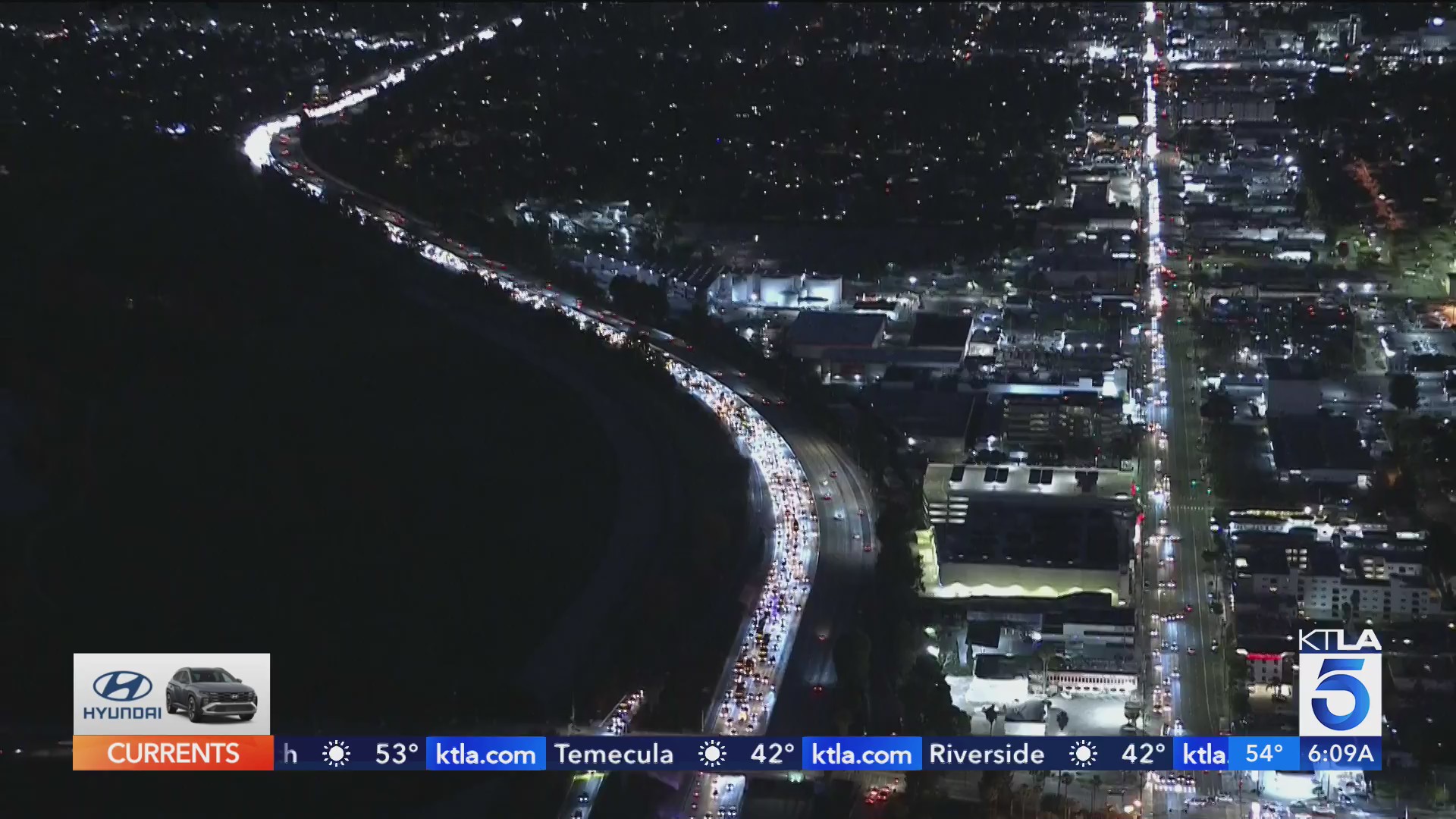 SigAlert on 405 Freeway causes major morning commute traffic – KTLA