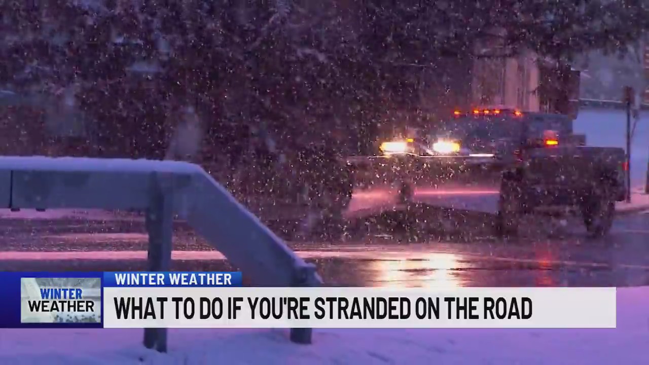 What to do if you’re stranded on the road in a snow storm – NEWS10 ABC