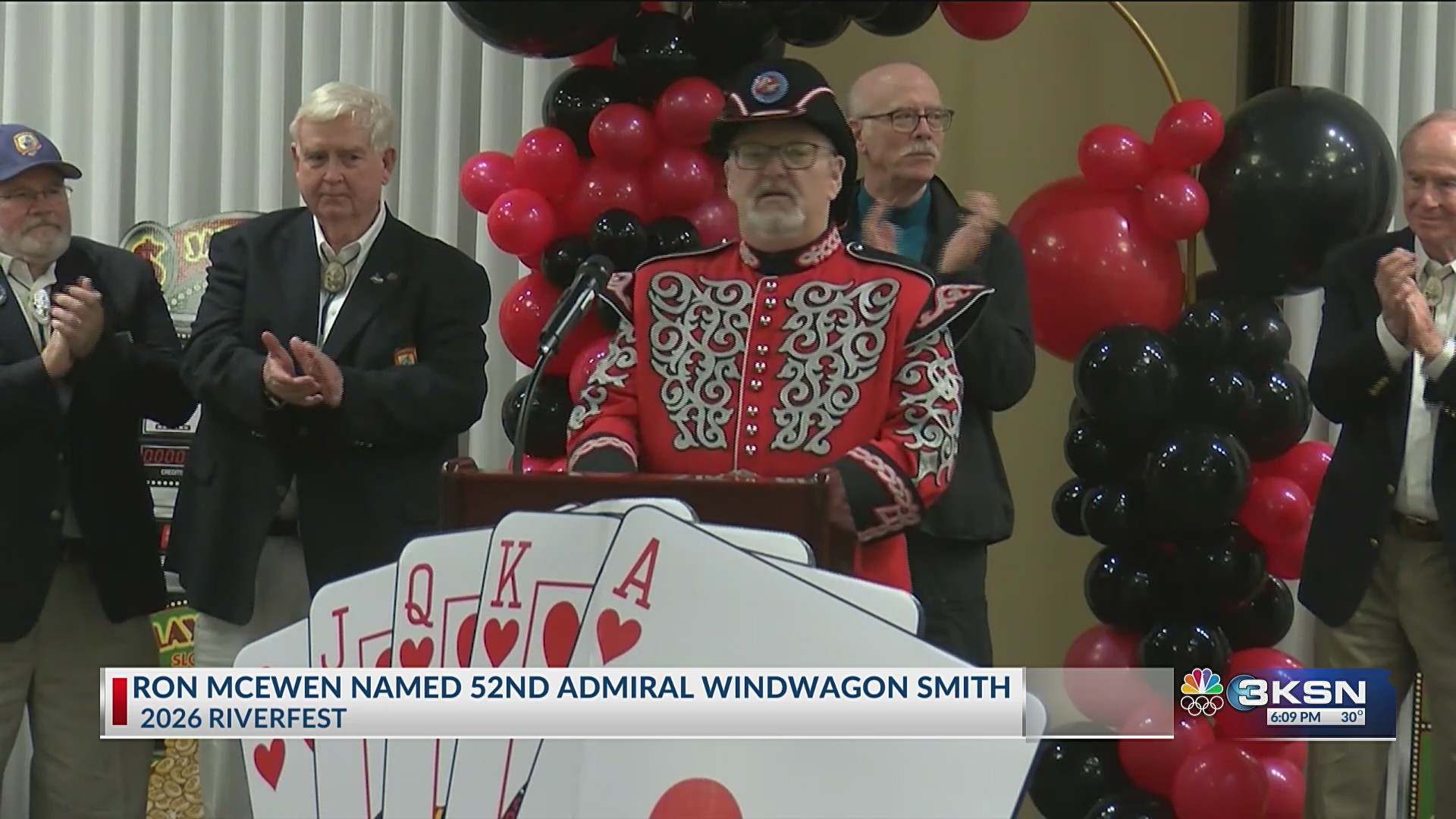 Ron McEwen named 52nd Admiral Windwagon Smith of Wichita Riverfest – KSN-TV