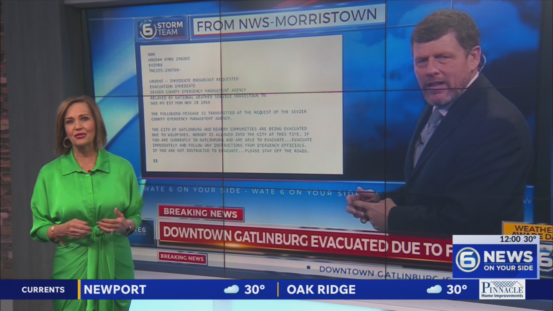 Retired Storm Team 6 Chief Meteorologist Matt Hinkin dies – WATE 6 On ...