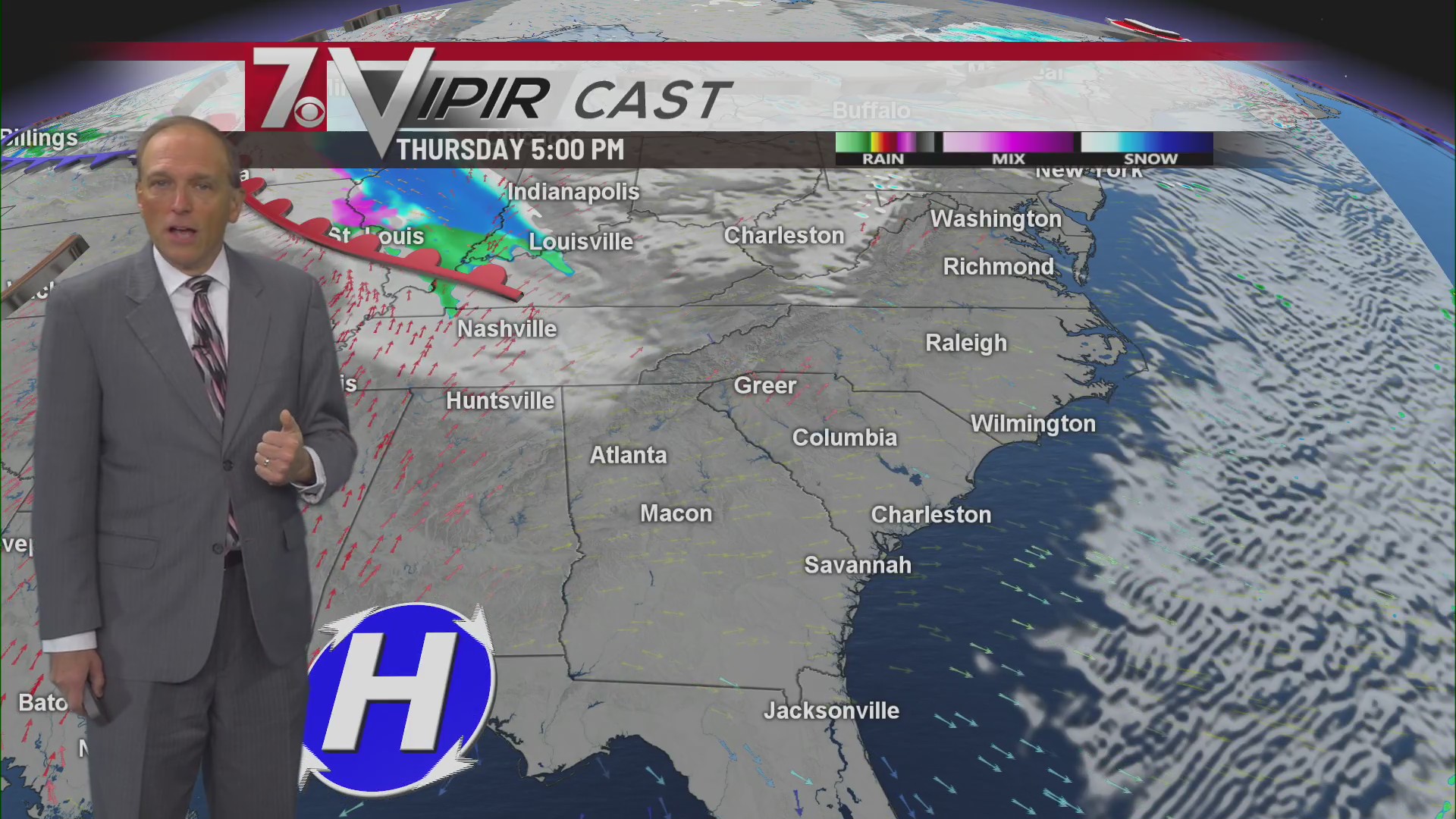 7Weather Thursday AM Forecast – WSPA 7NEWS