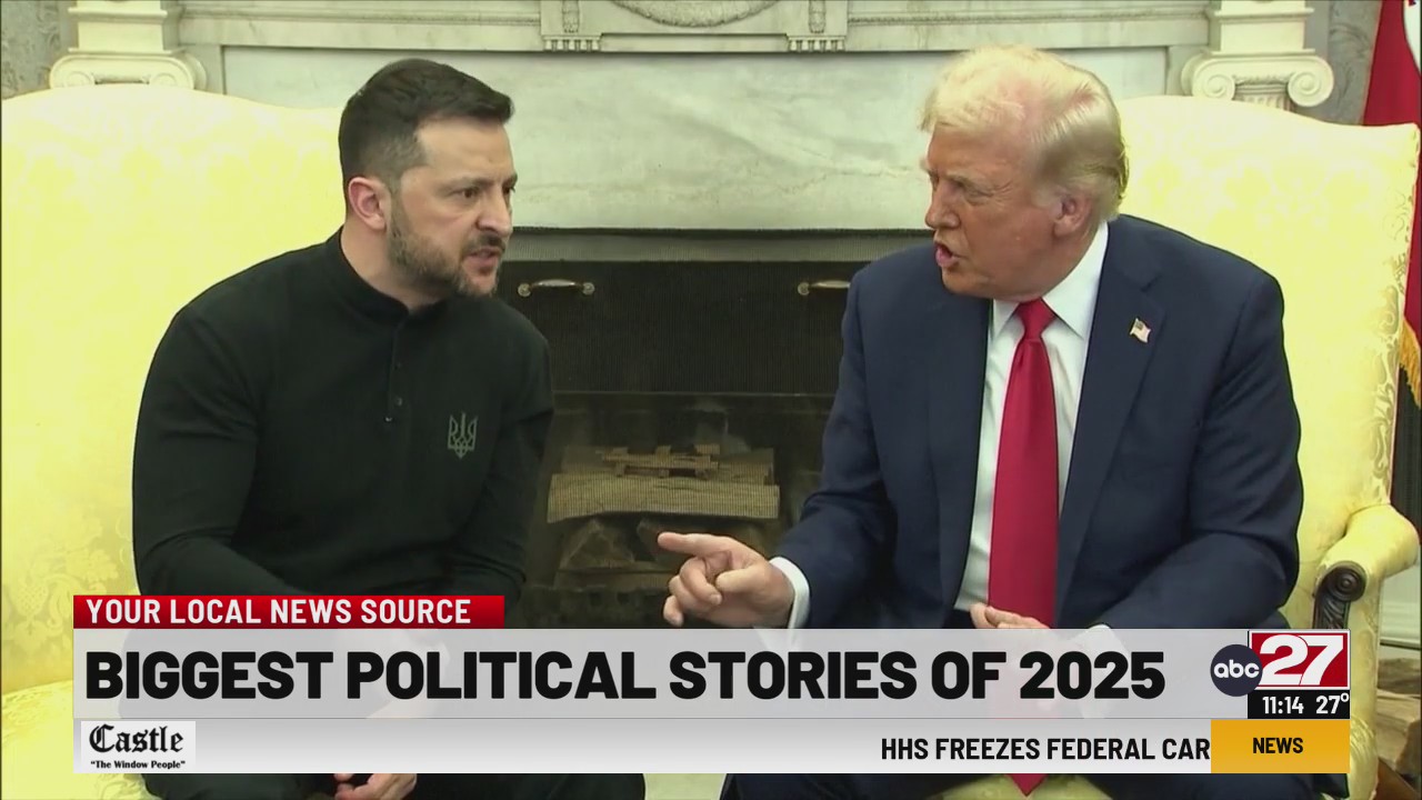 A YEAR IN POLITICS: Look back at the biggest political stories of 2025 ...