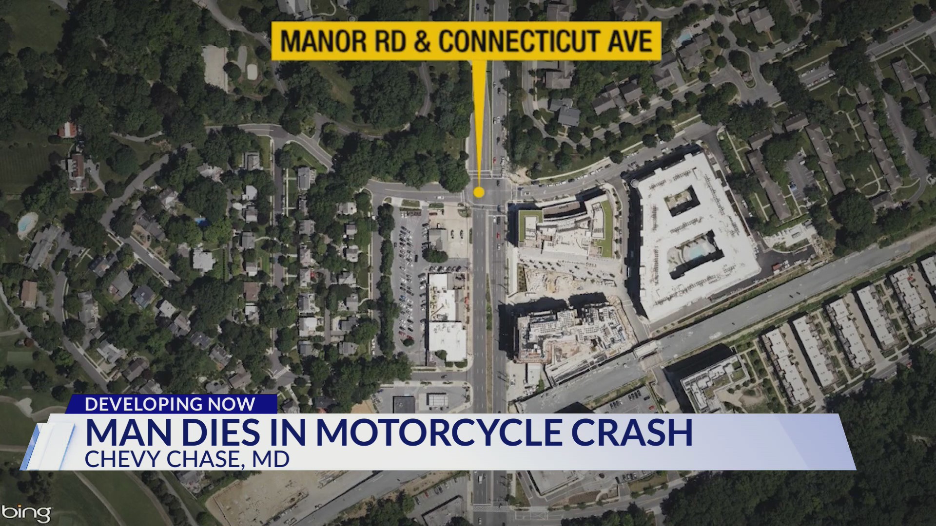 Motorcyclist dies in Chevy Chase crash – DC News Now | DC, Virginia ...