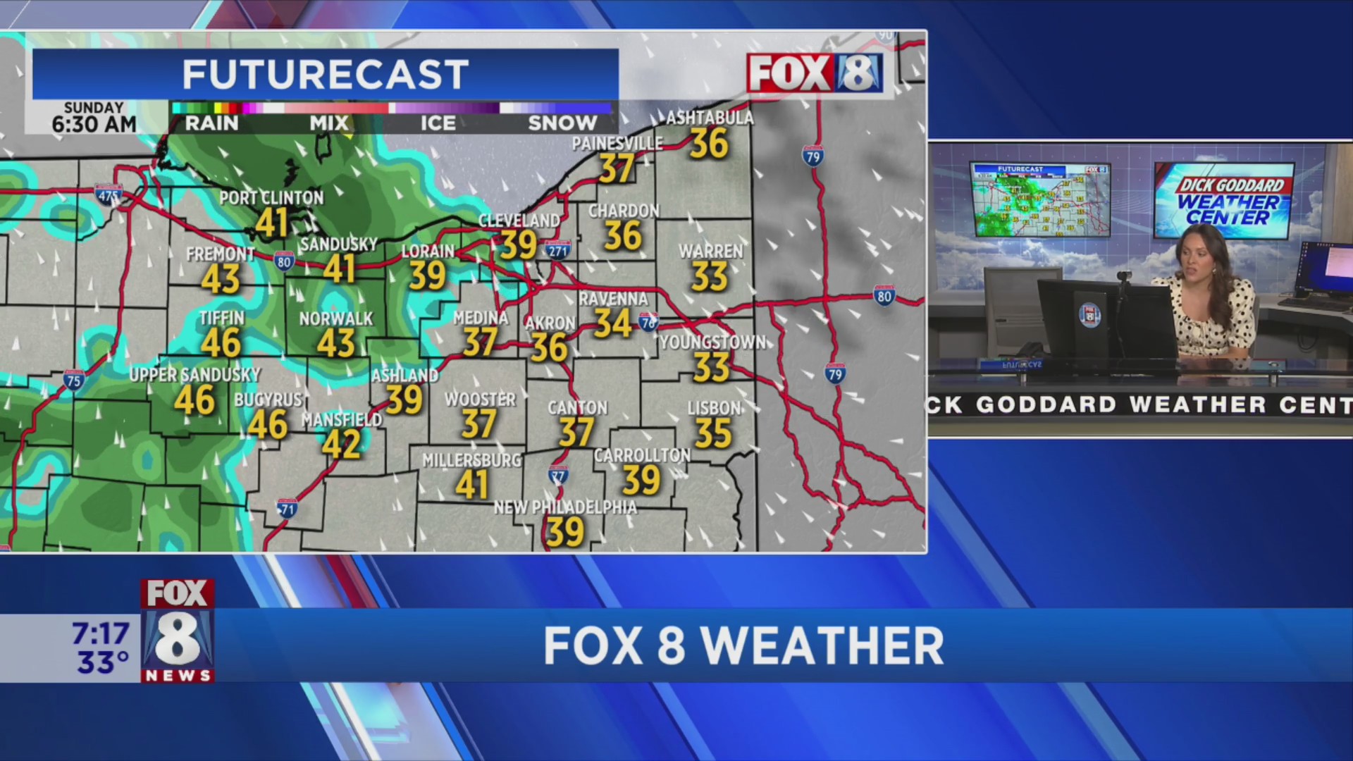 TRACKING: Widespread rain, more snow to come – Fox 8 Cleveland WJW