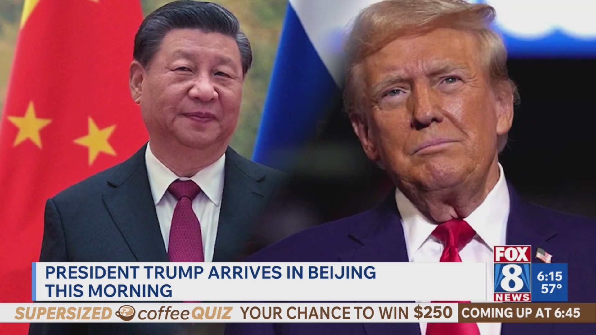 President Trump arrives in China – Fox 8 Cleveland WJW