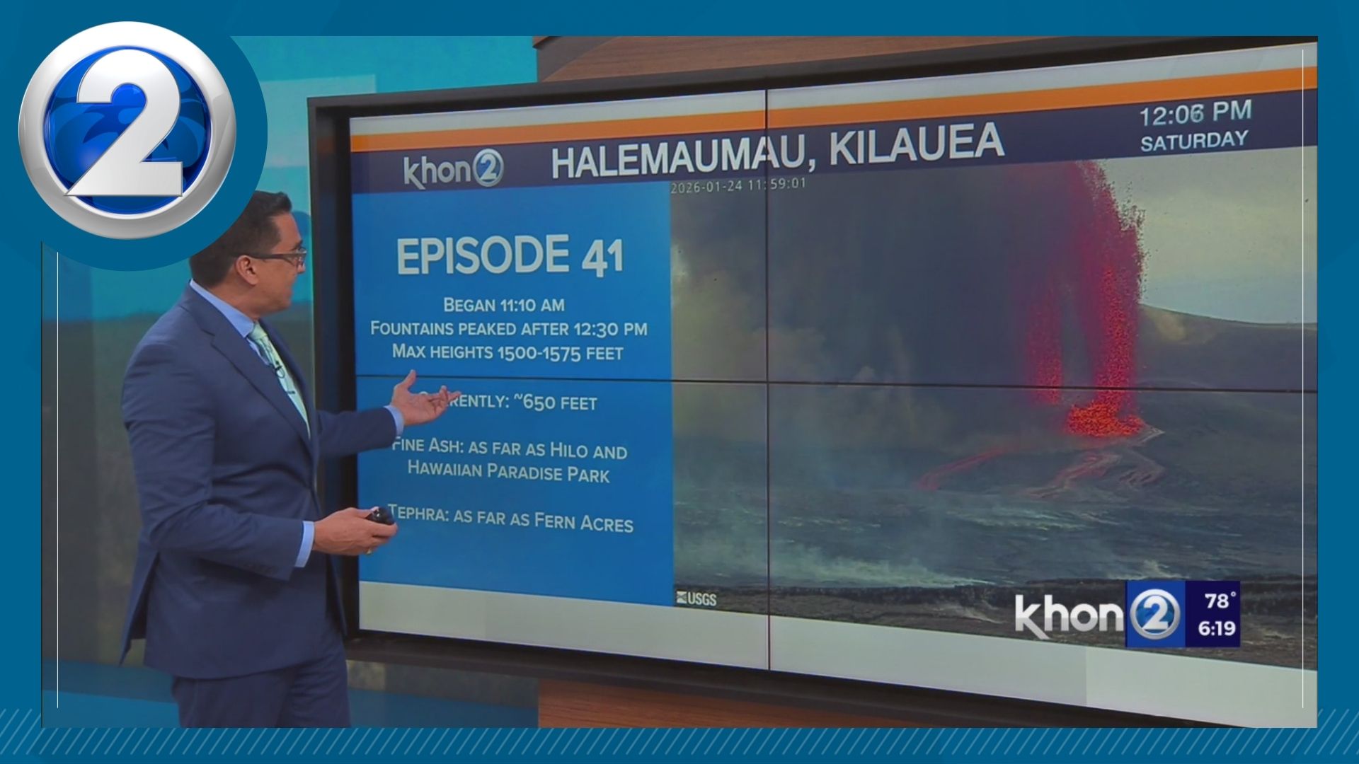 Ashfall Warning posted for portions of Hawaii Island – KHON2